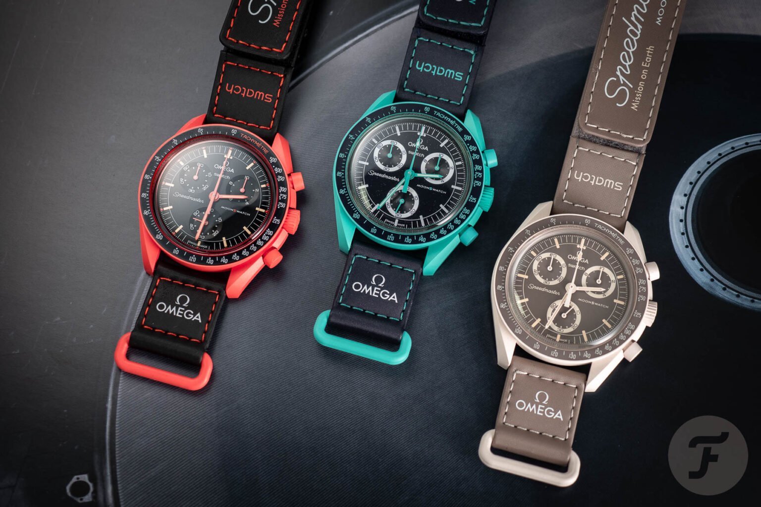 Hands-On: The New MoonSwatch Mission On Earth Models