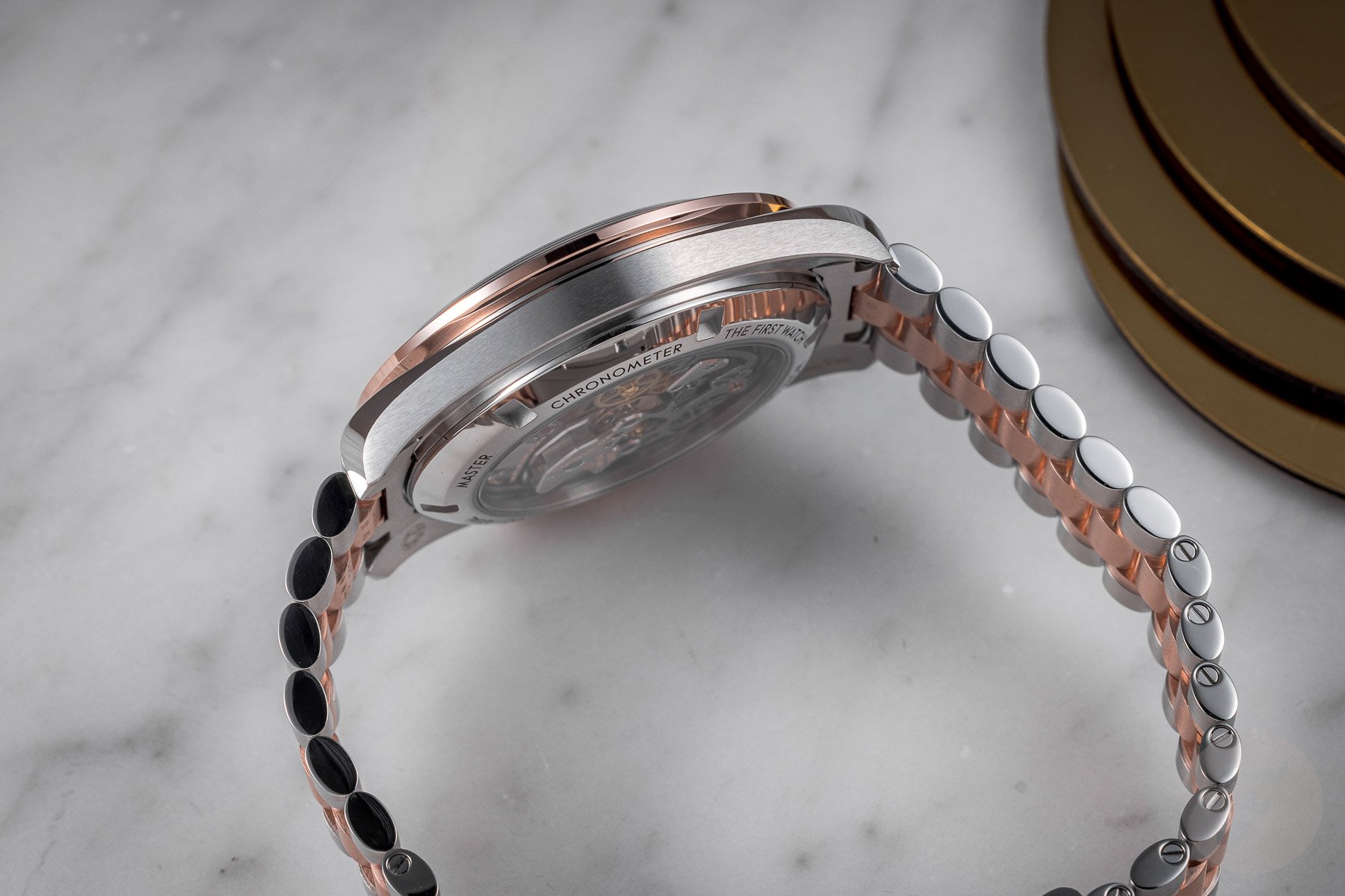 New: Two Bicolor Omega Speedmaster Professional Moonwatches