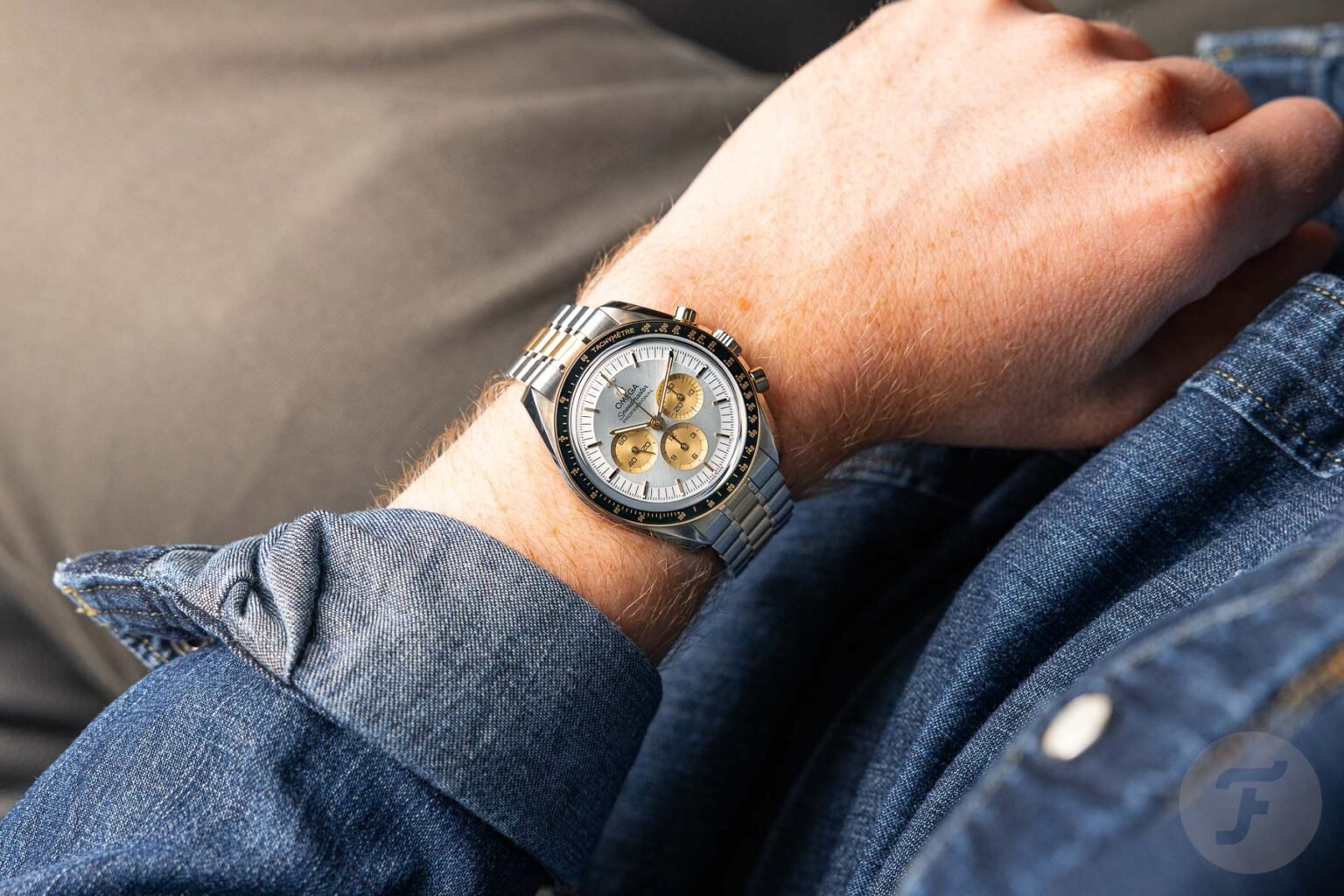 New: Two Bicolor Omega Speedmaster Professional Moonwatches