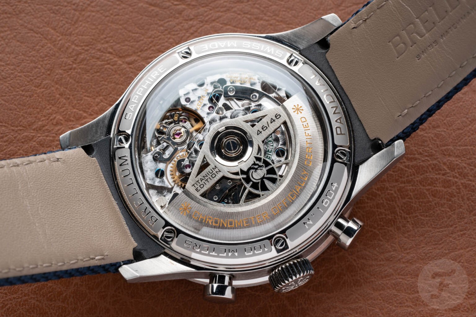 New: Brellum Pandial Marina Bicompax Titanium Chronometer