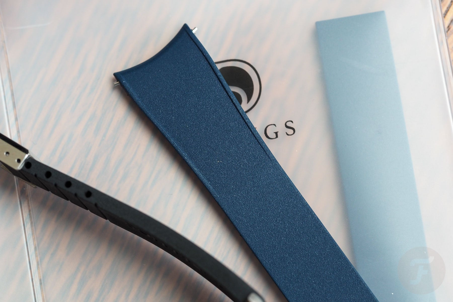 【F】 Delugs Rubber CTS Straps On Ming And Tudor Watches