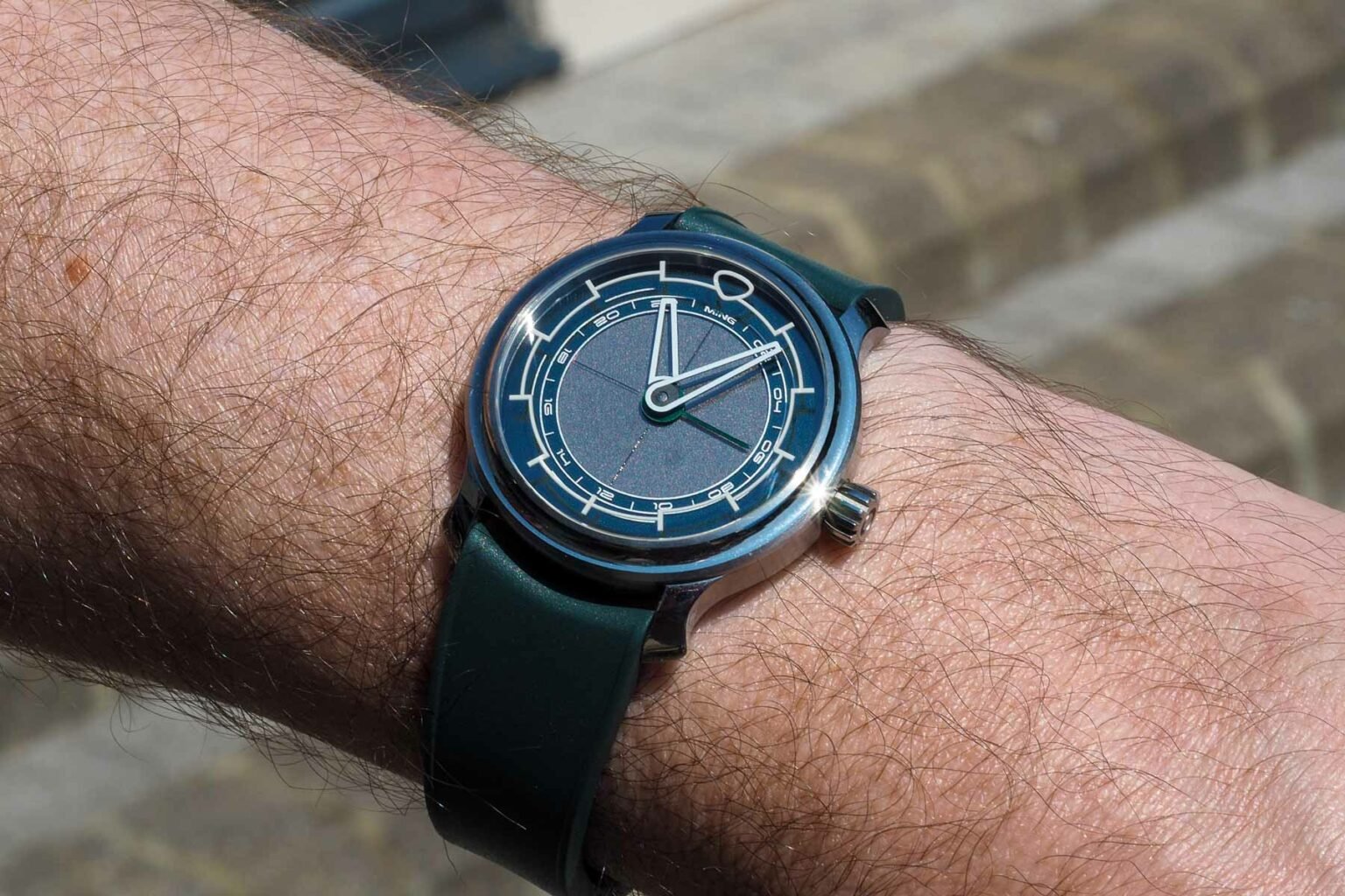 【F】 Delugs Rubber CTS Straps On Ming And Tudor Watches