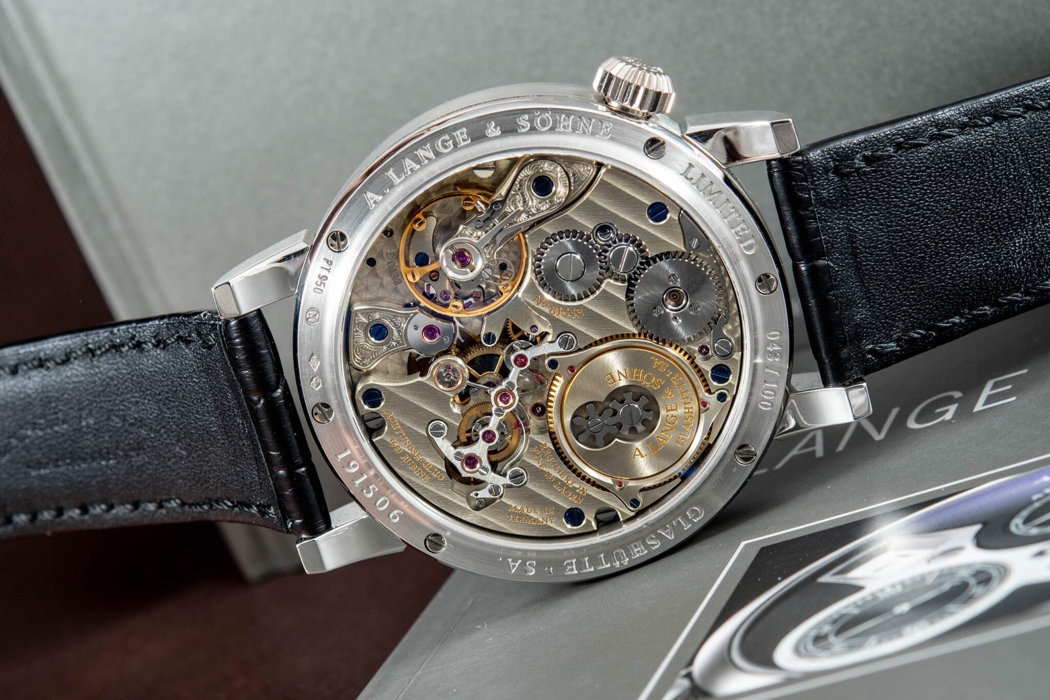 A. Lange & Söhne Remembers Walter Lange His 100th Birthday