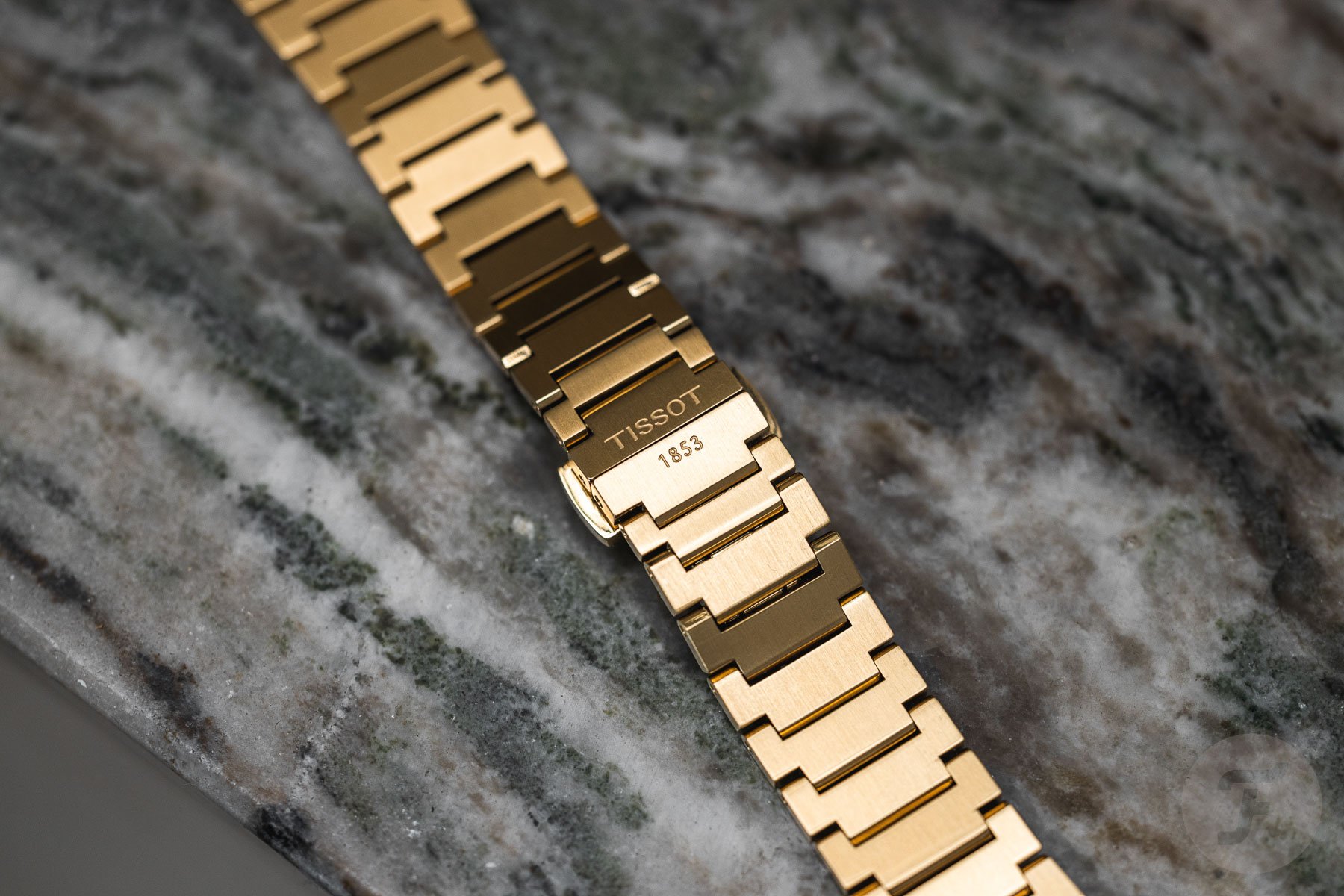 【F】 Tissot PRX Powermatic 80 35mm Ice Blue And Gold PVD