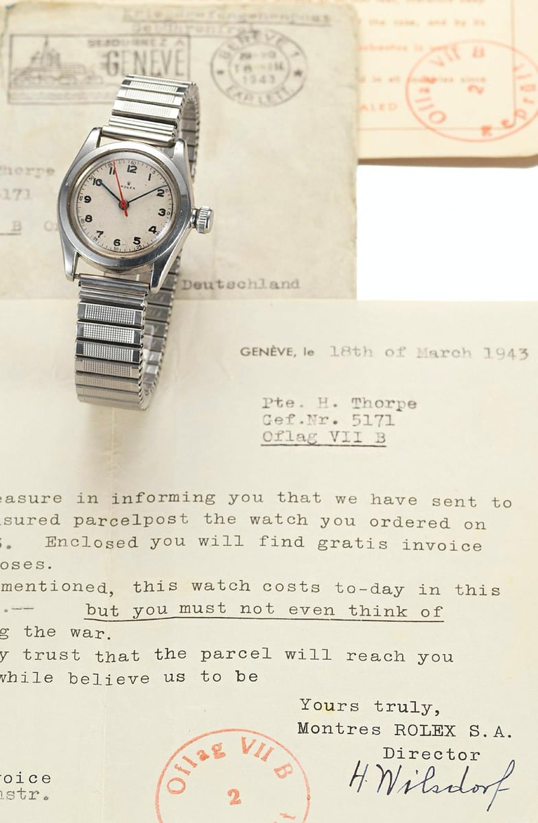 【F】Rolex Watches For WWII POW's And The Great Escape