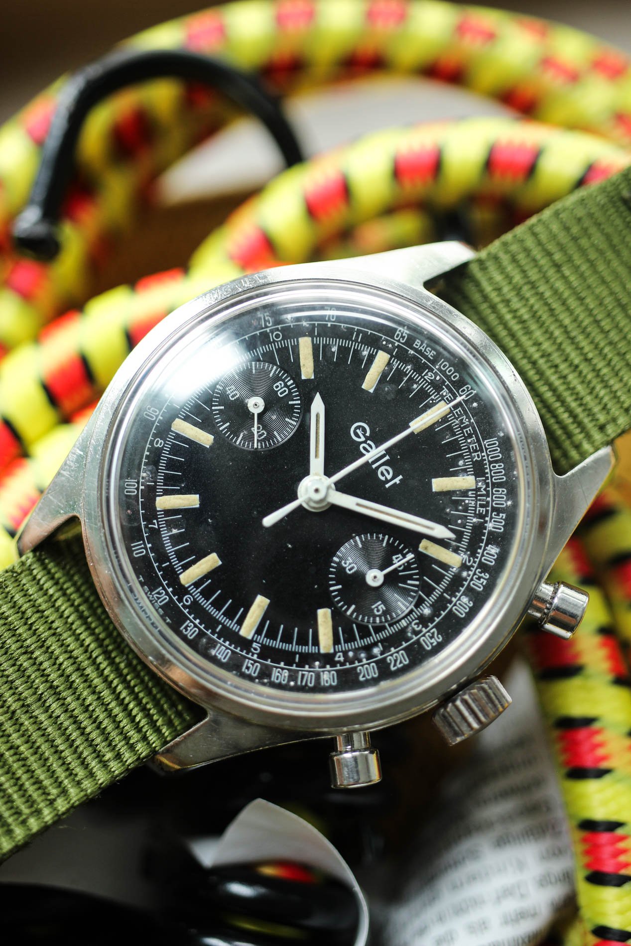 #TBT A Surprising Gallet Chronograph With A Landeron 149