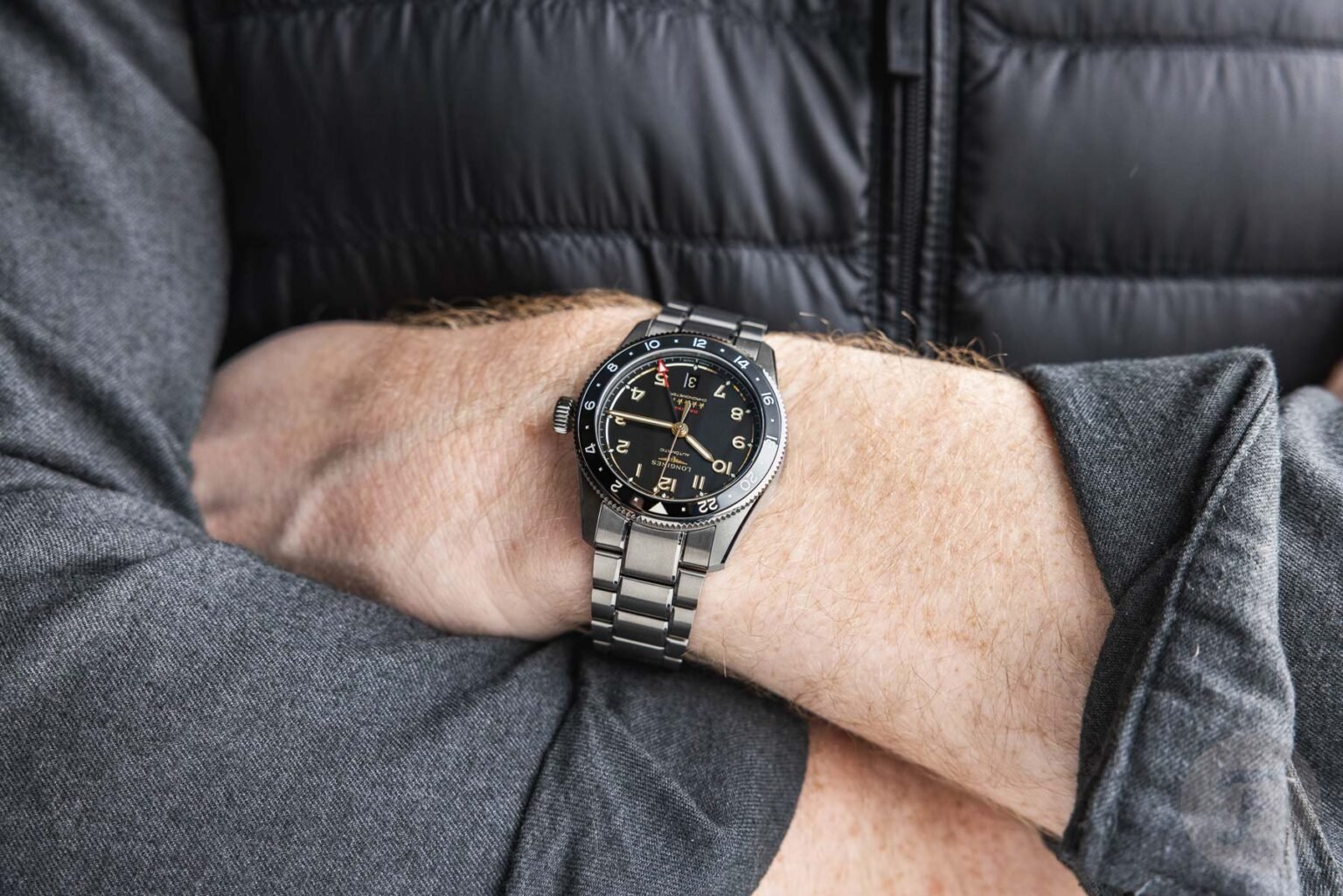 【F】 Introducing: The New Longines Spirit Zulu Time Titanium