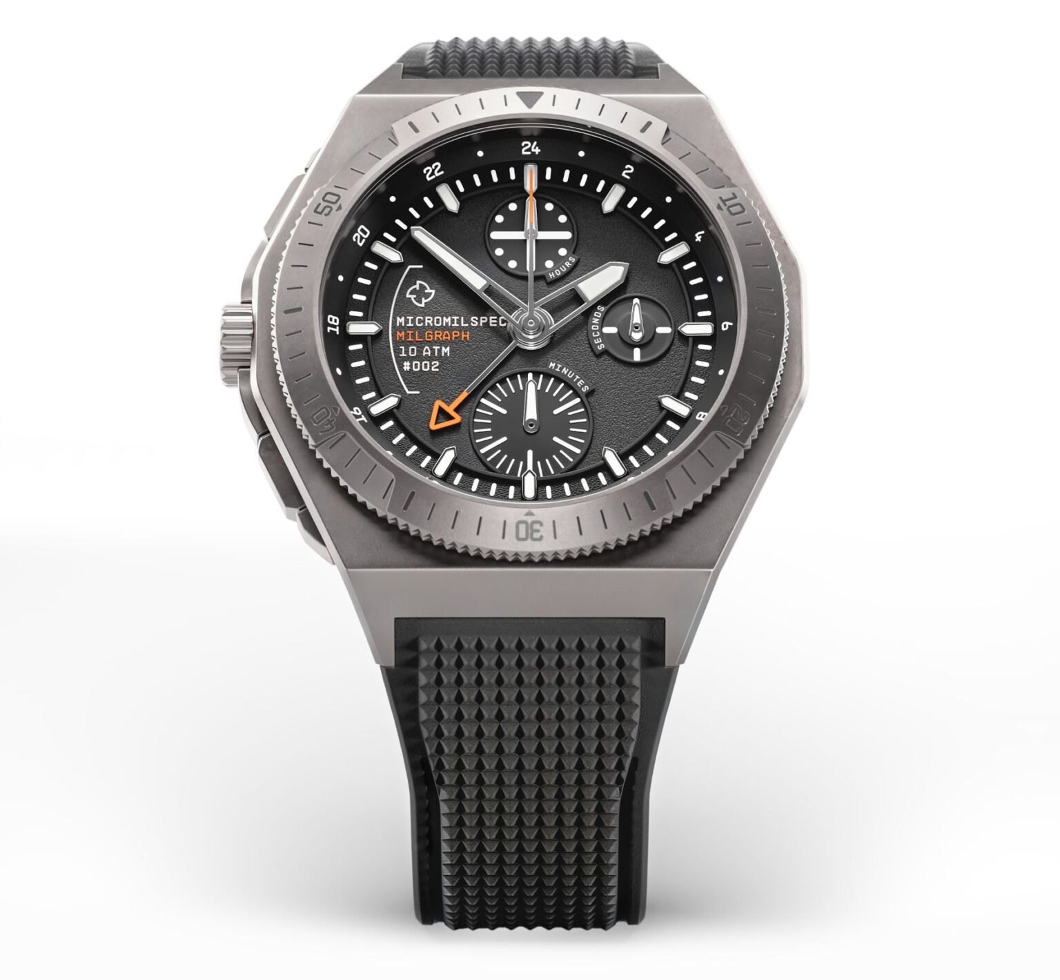 【F】 Micromilspec's New Milgraph GMT Chronograph
