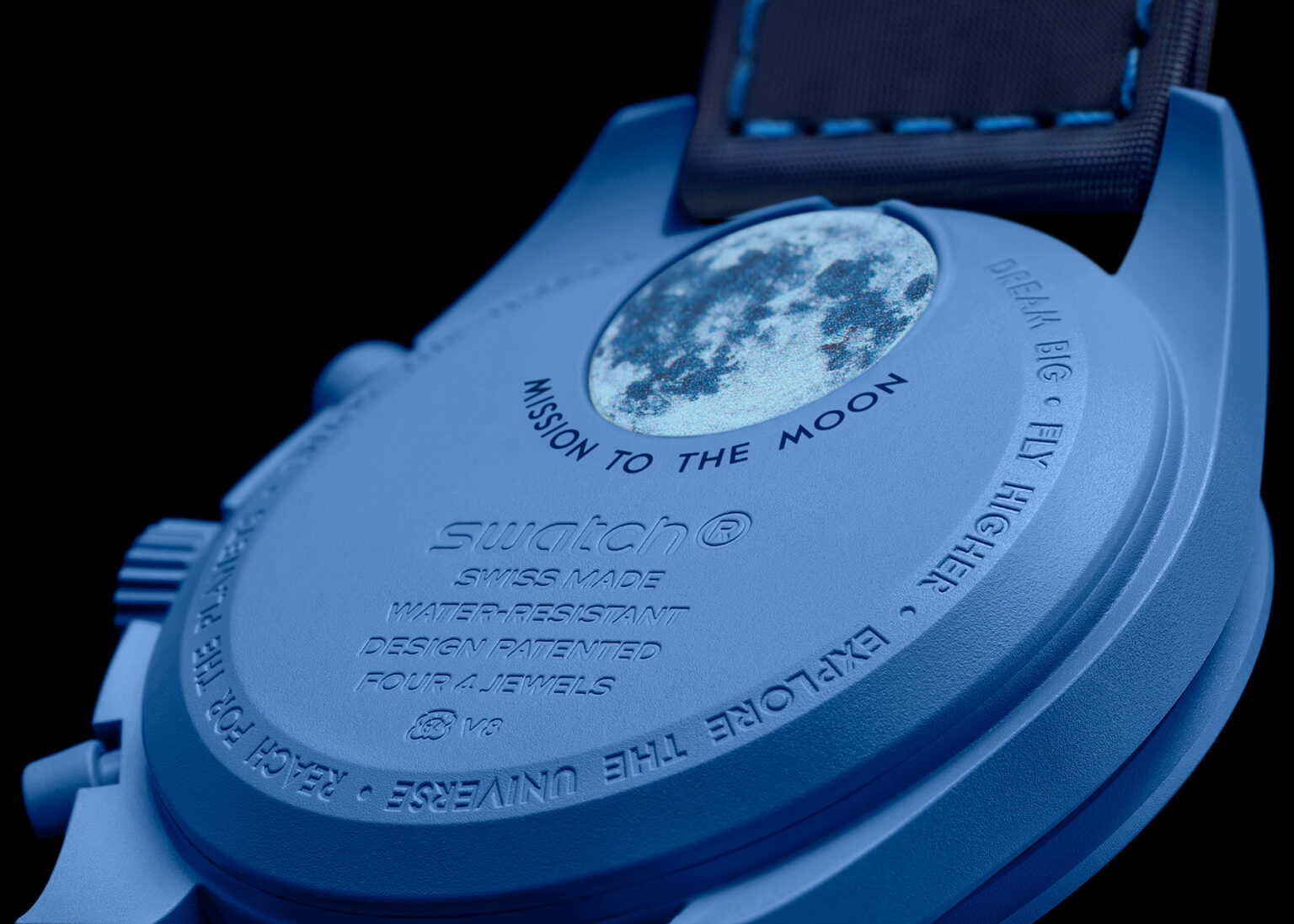 【F】 New: MoonSwatch Mission To The Super Blue Moonphase