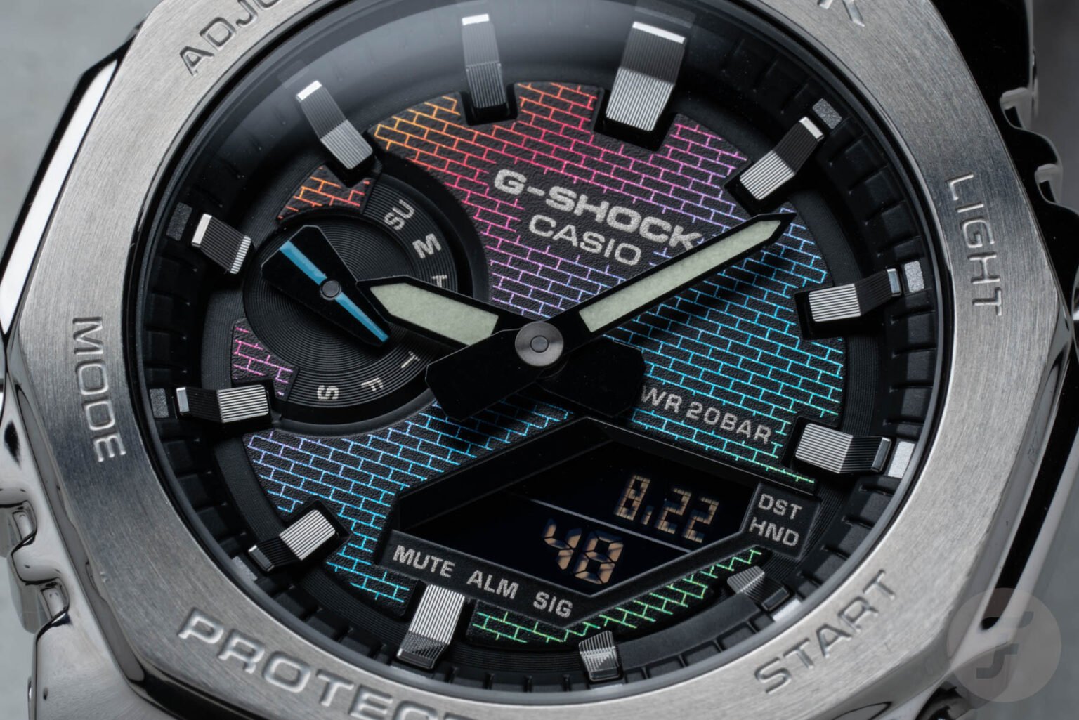 【F】 Hands-On: Casio G-Shock Rainbow Brick Wall Collection