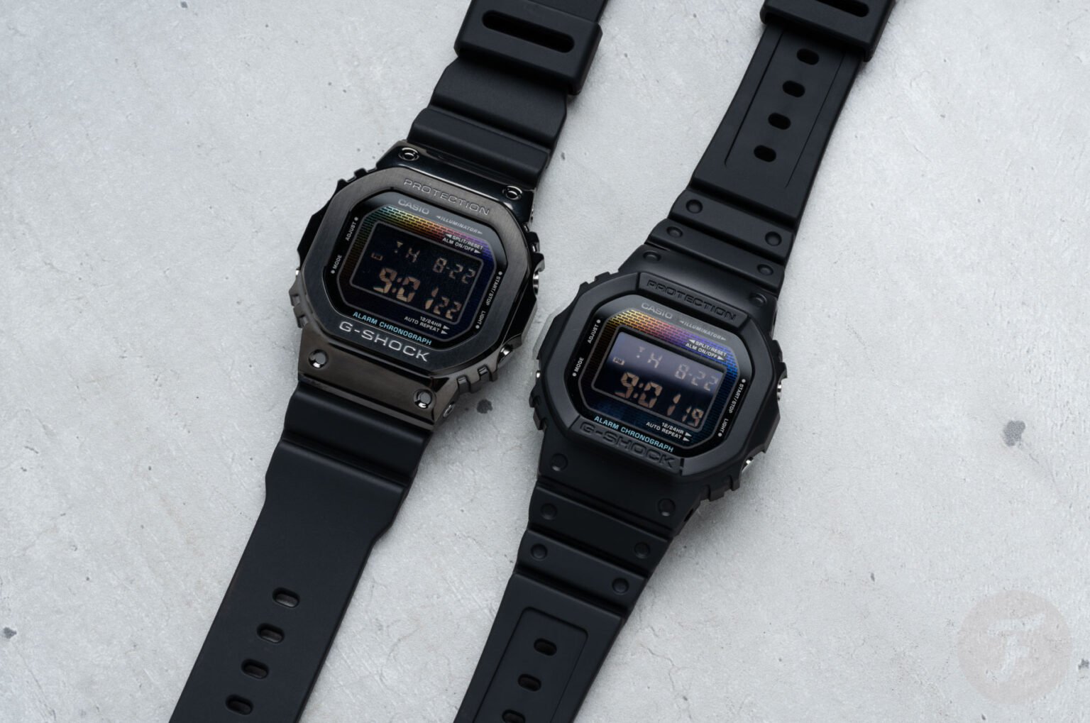 【F】 Hands-On: Casio G-Shock Rainbow Brick Wall Collection