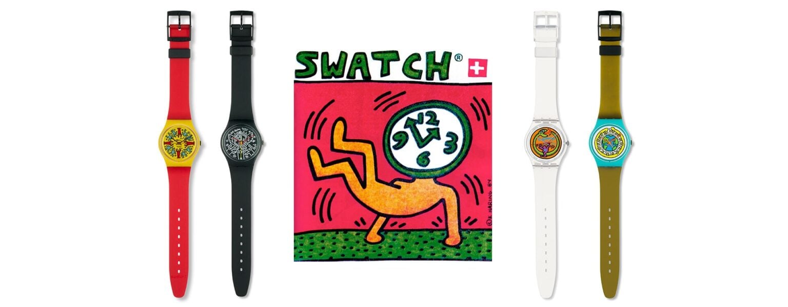 New: The Swatch × Keith Haring Break Free Watches