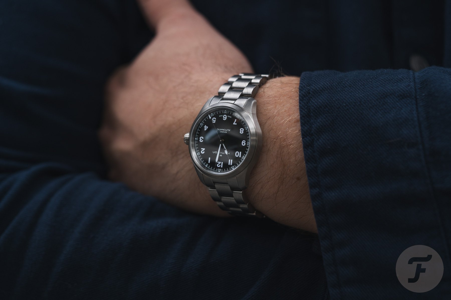 Hands-On: Hamilton × Engineered Garments Khaki Field Titanium