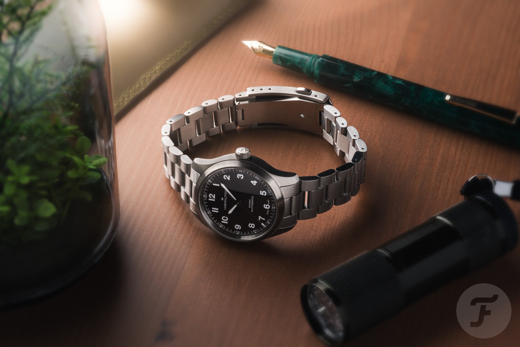 Hands-On: Hamilton × Engineered Garments Khaki Field Titanium