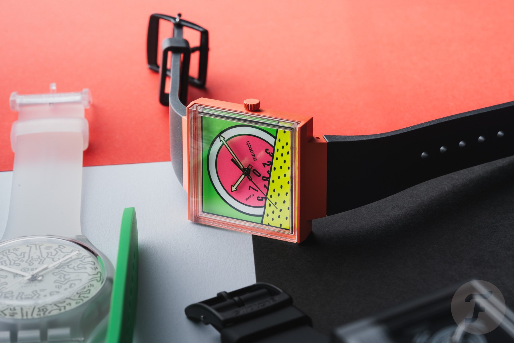 New: The Swatch × Keith Haring Break Free Watches