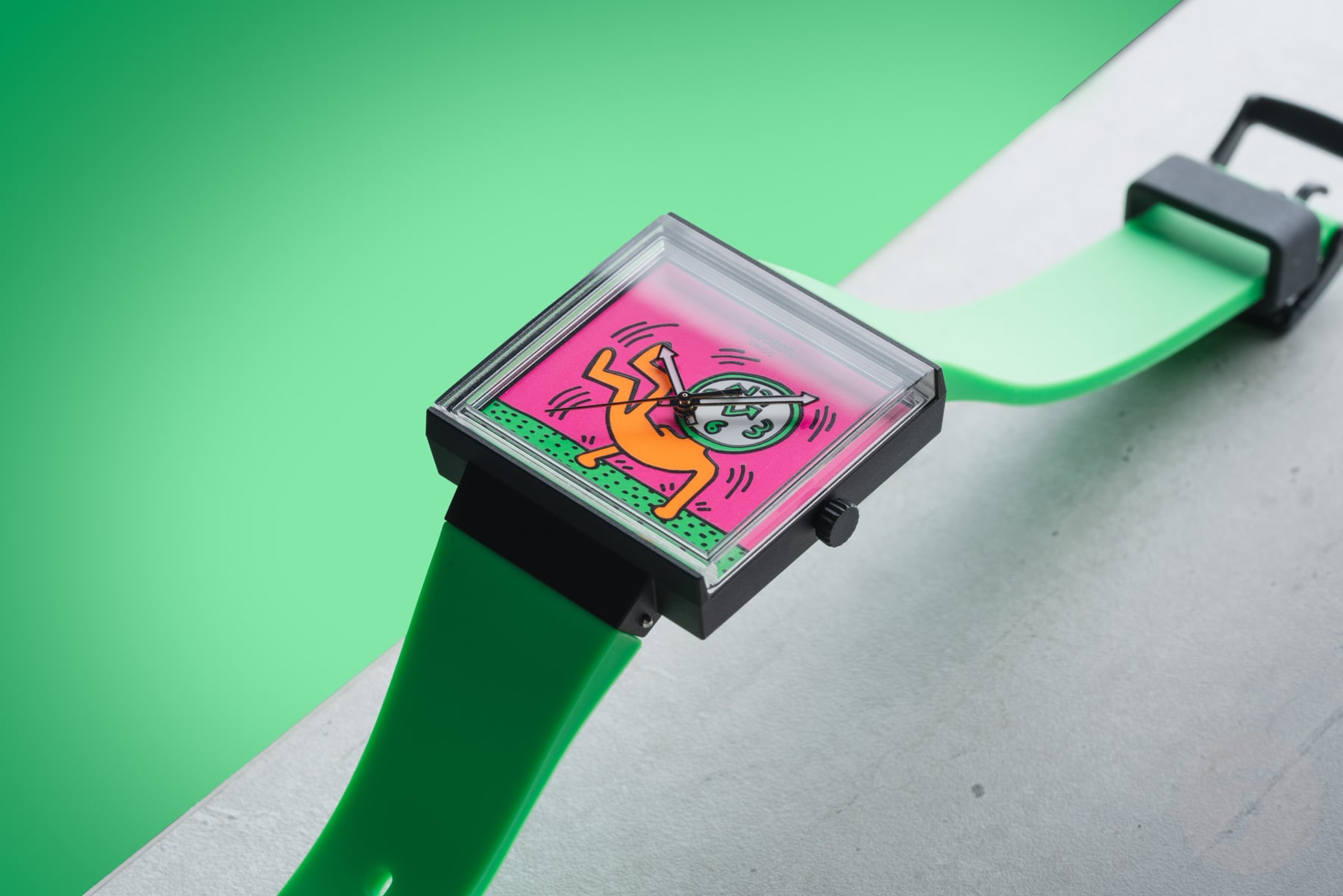 New: The Swatch × Keith Haring Break Free Watches
