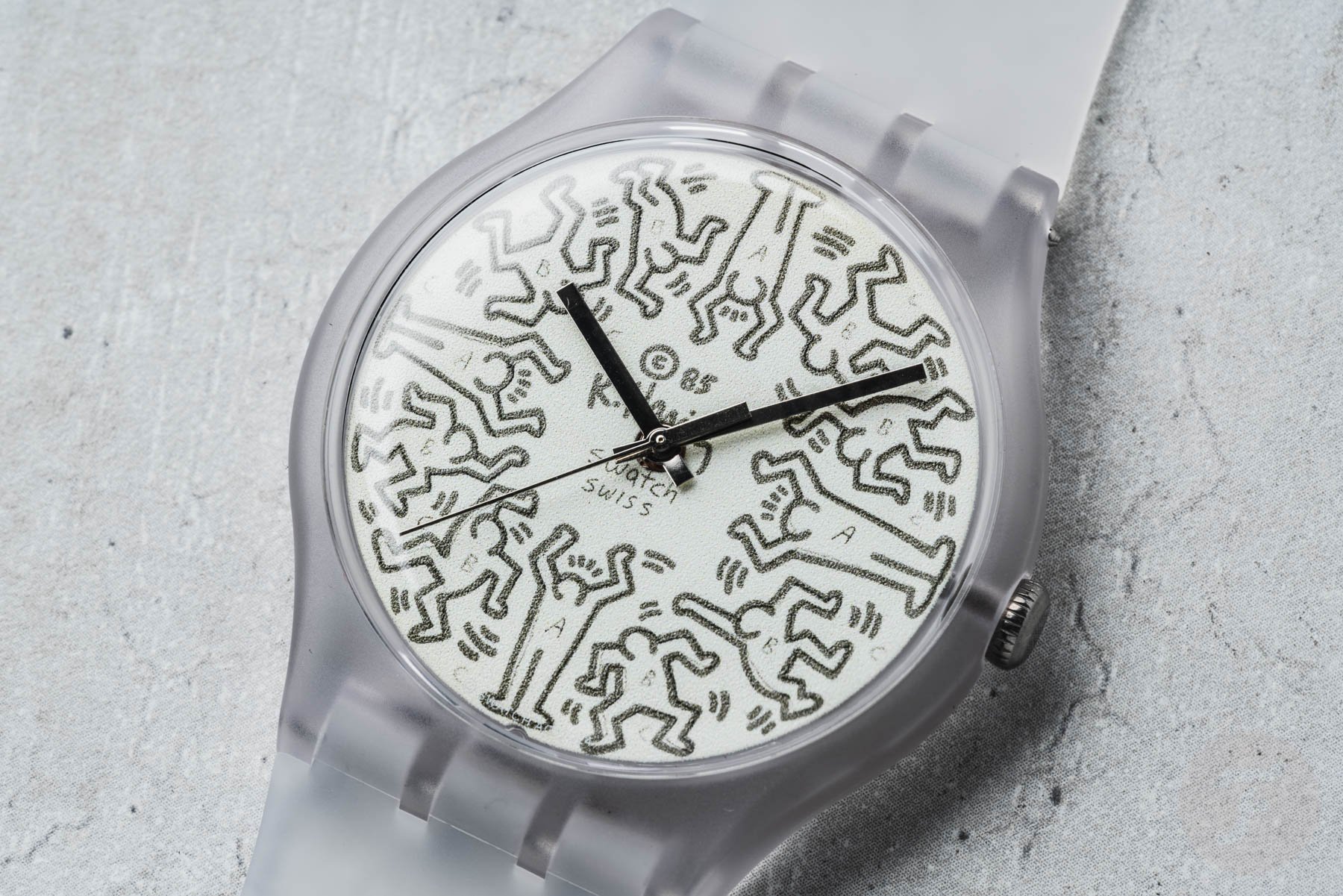 New: The Swatch × Keith Haring Break Free Watches