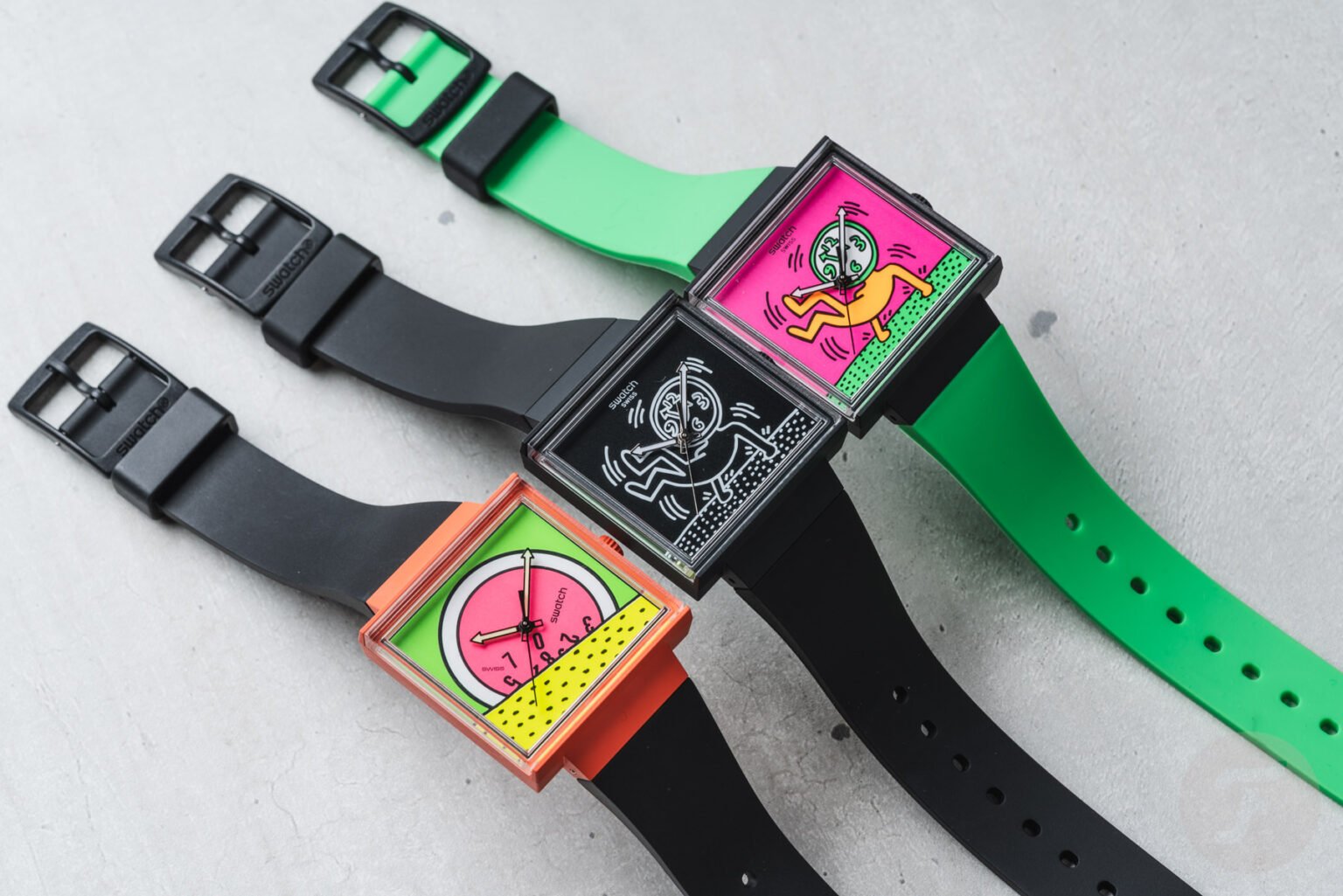 New: The Swatch × Keith Haring Break Free Watches