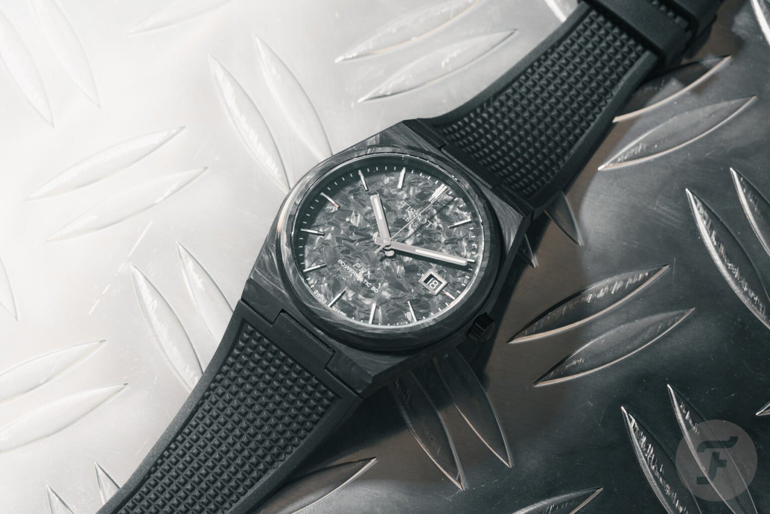【F】 Hands-On: The Tissot PRX Powermatic 80 Forged Carbon