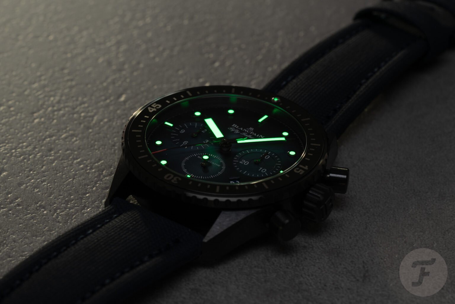 New: Three Ceramic Blancpain Fifty Fathoms Bathyscaphe Models