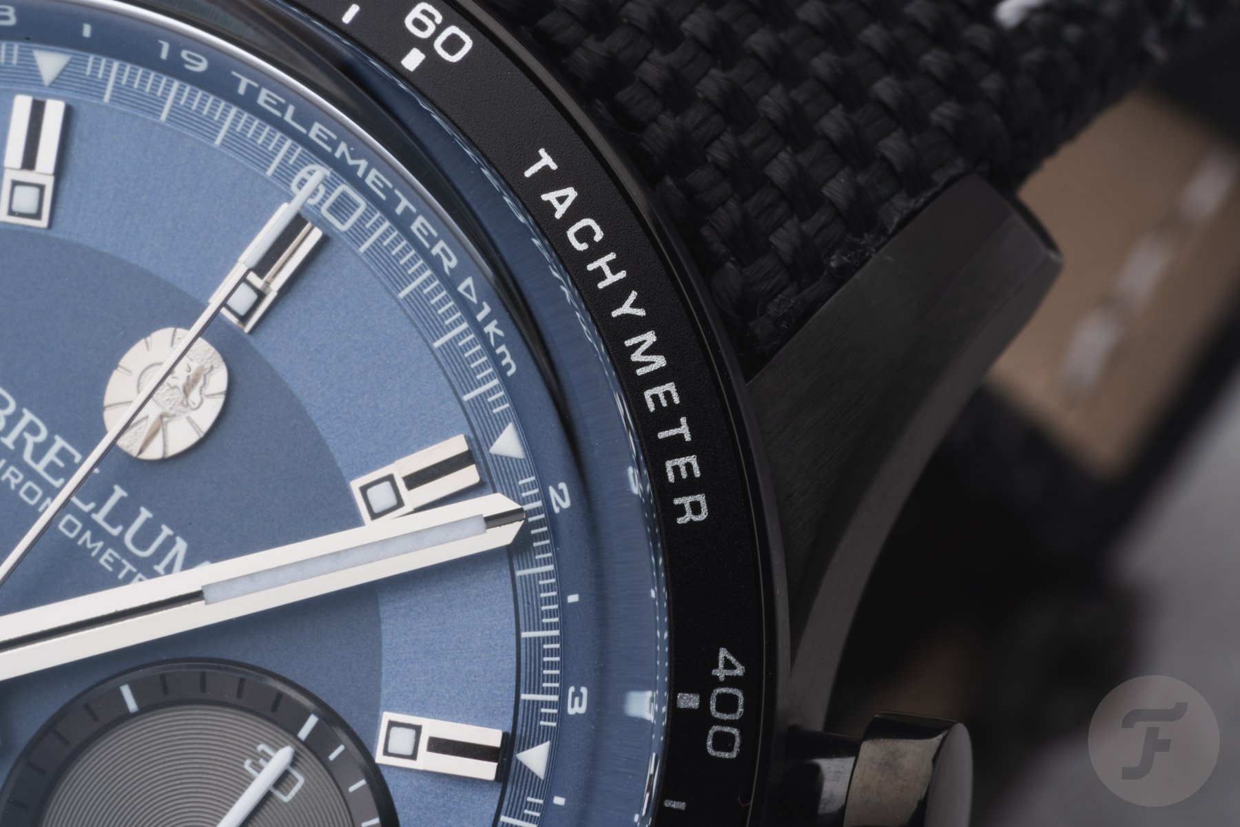 New: Brellum Pandial Bicompax Black DLC Ti Chronometer