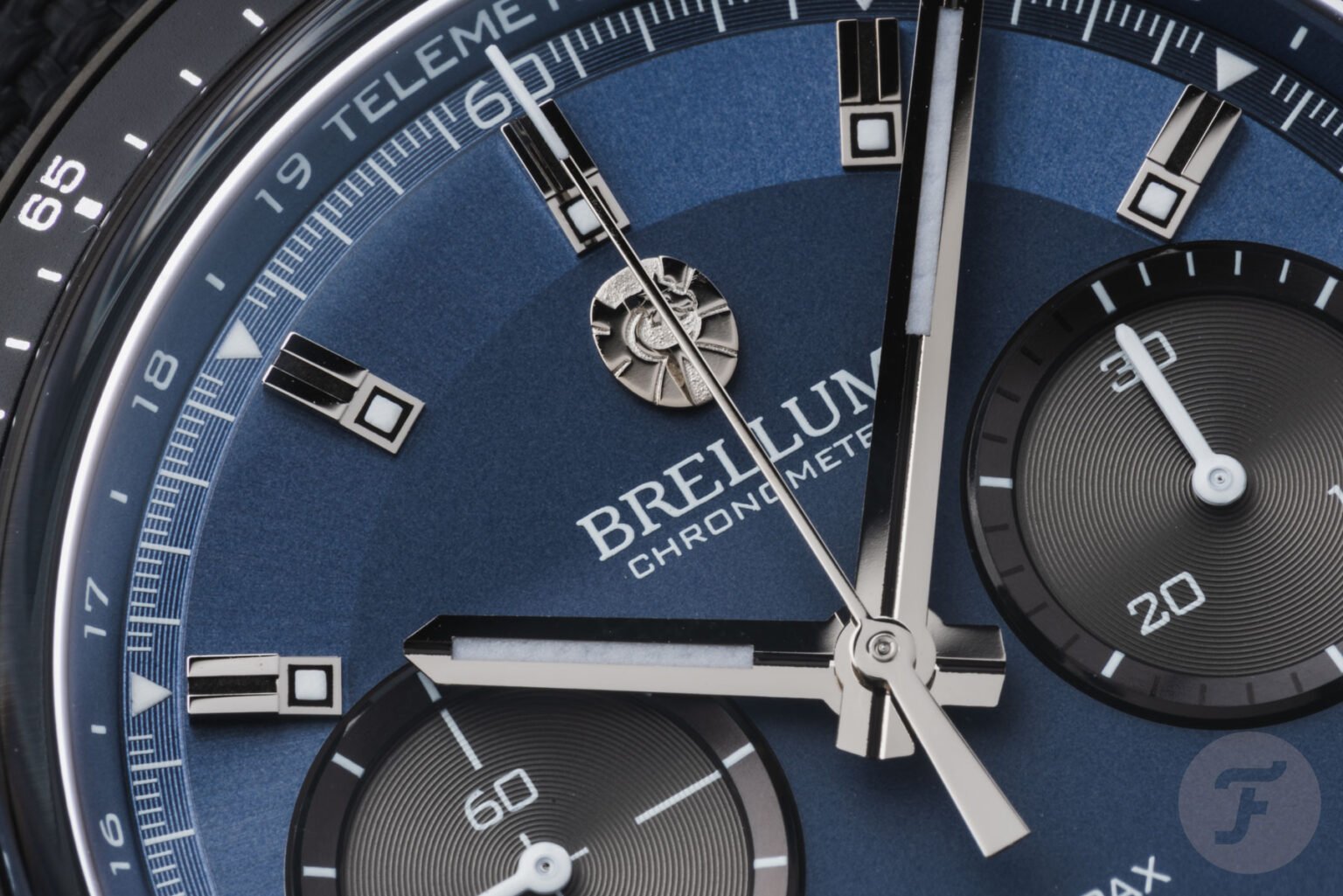 New: Brellum Pandial Bicompax Black DLC Ti Chronometer