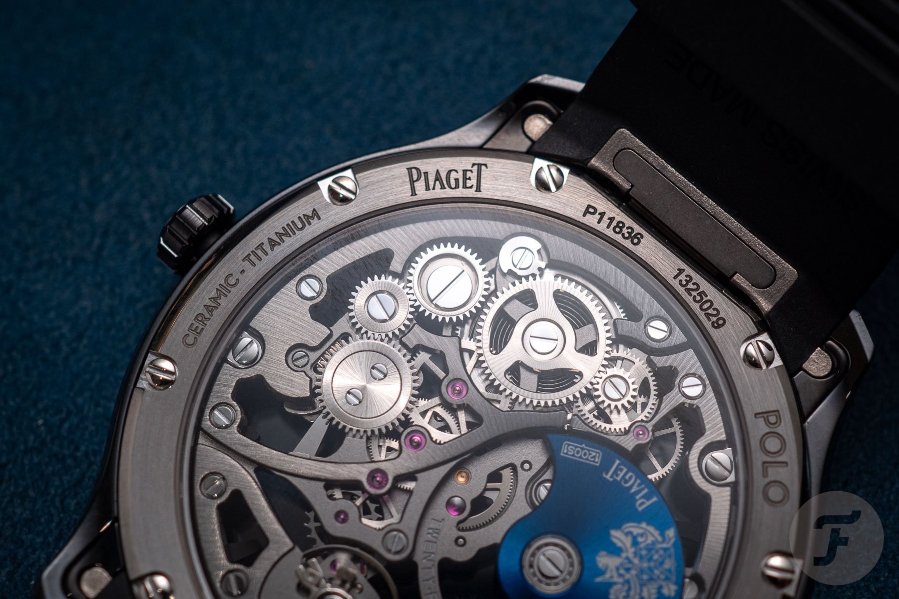 【F】 Hands-On: The Piaget Polo Skeleton Ceramic