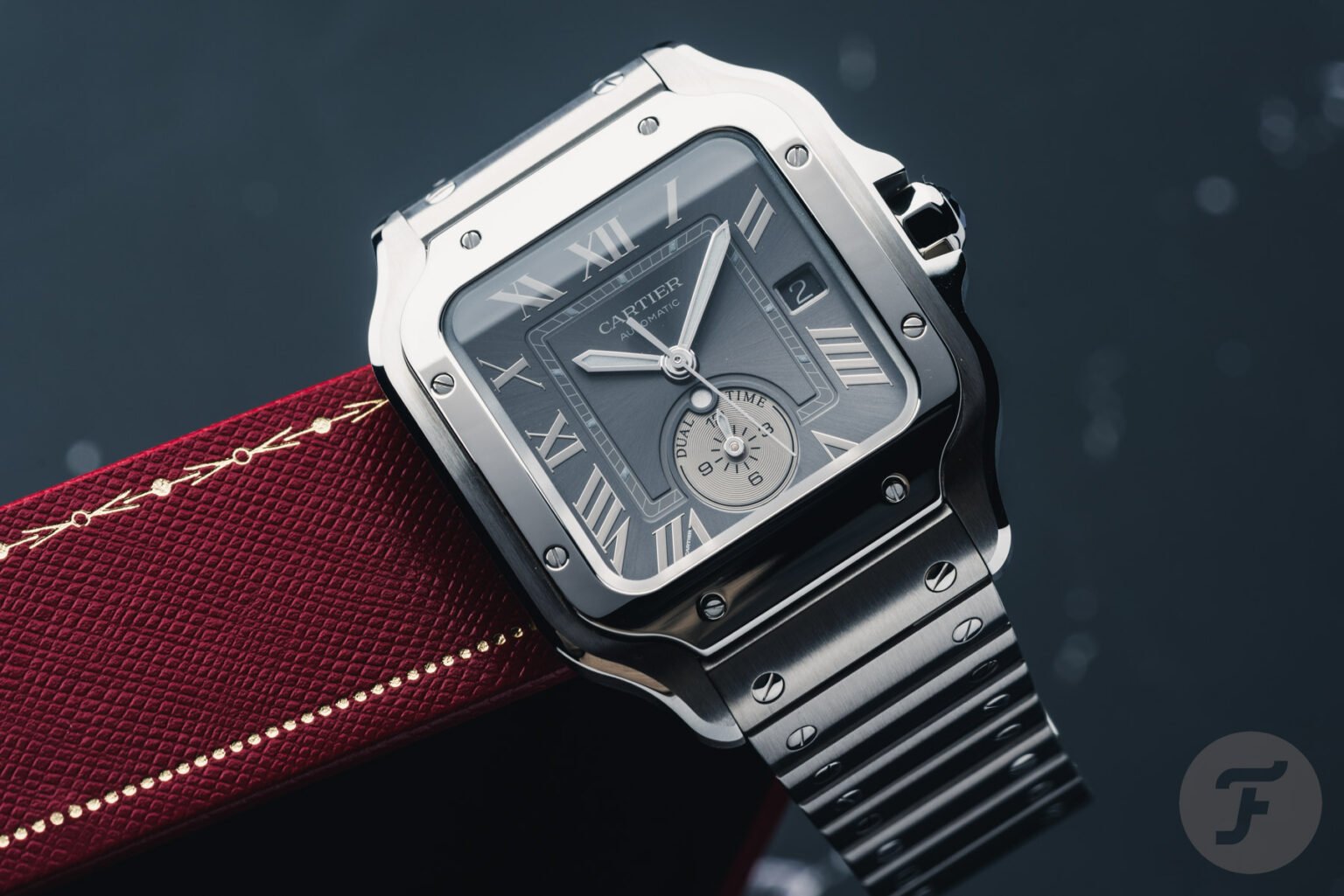 【F】Hands-On: The Cartier Santos De Cartier Dual Time