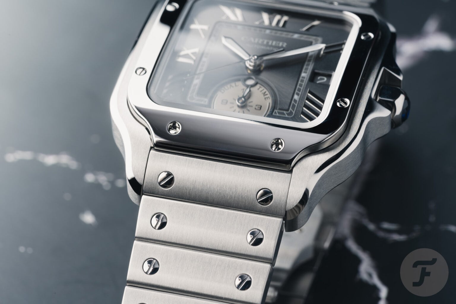 【F】Hands-On: The Cartier Santos De Cartier Dual Time
