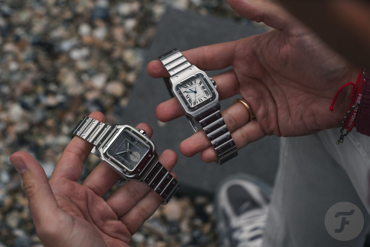 【F】Hands-On: The Cartier Santos De Cartier Dual Time