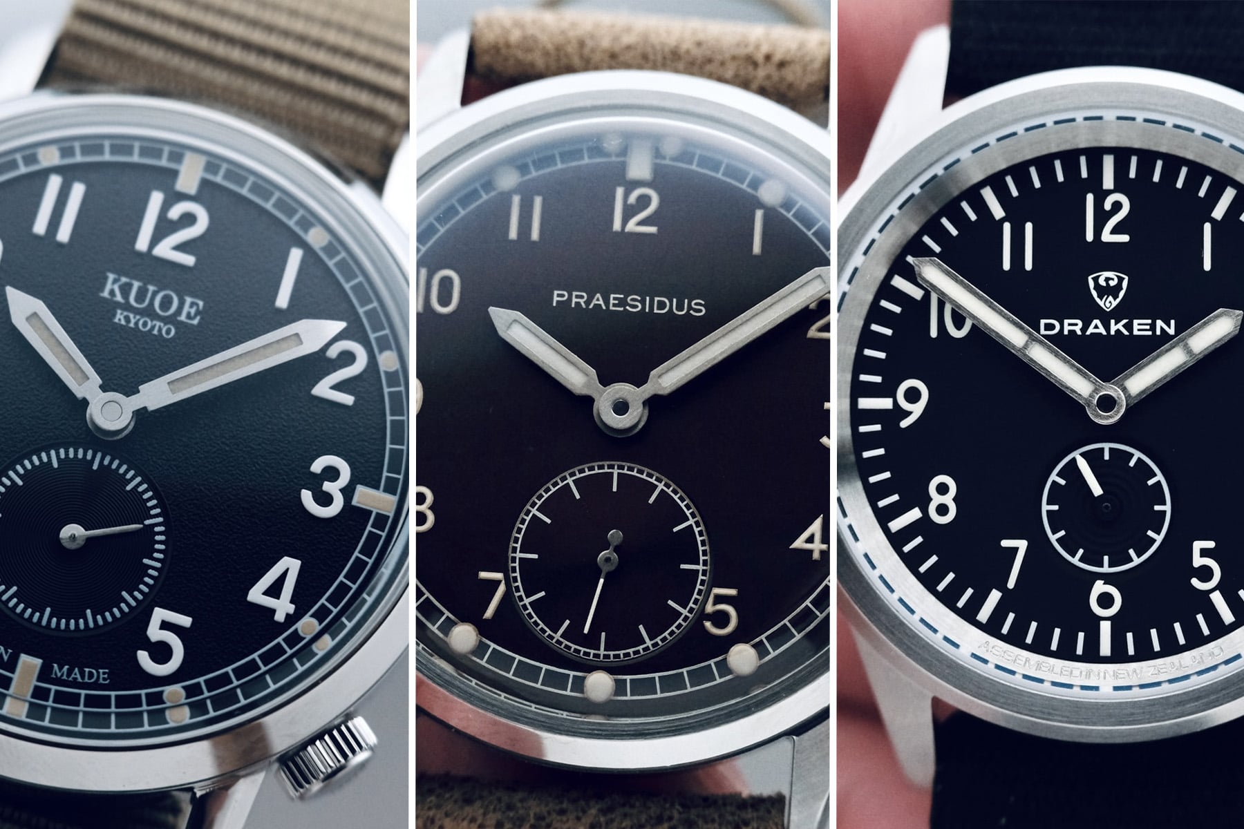 【F】 Dirty Dozen Watches As Interpreted Affordable Microbrands