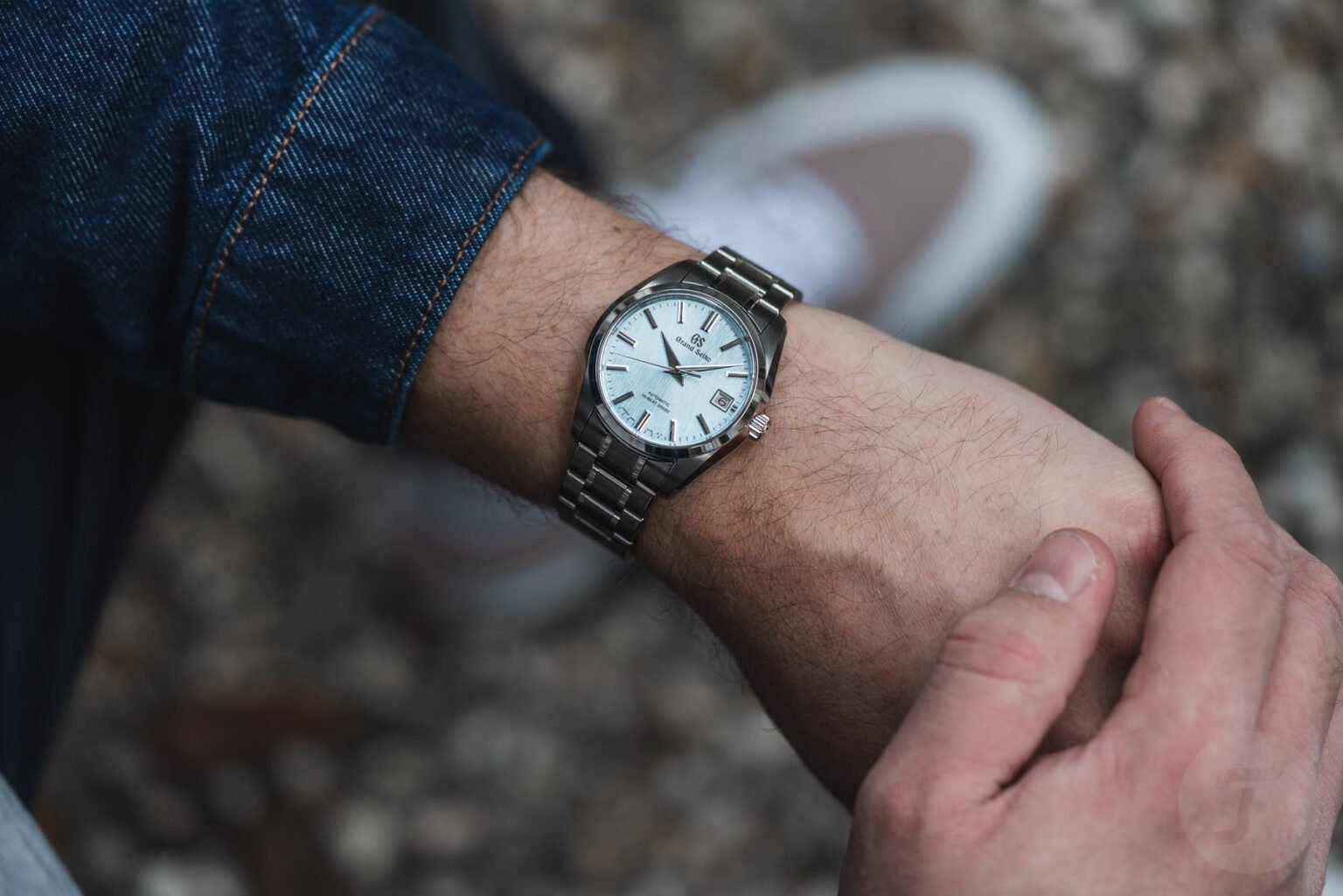 Hands-On: The Grand Seiko SBGH349 "Icefall" In Titanium