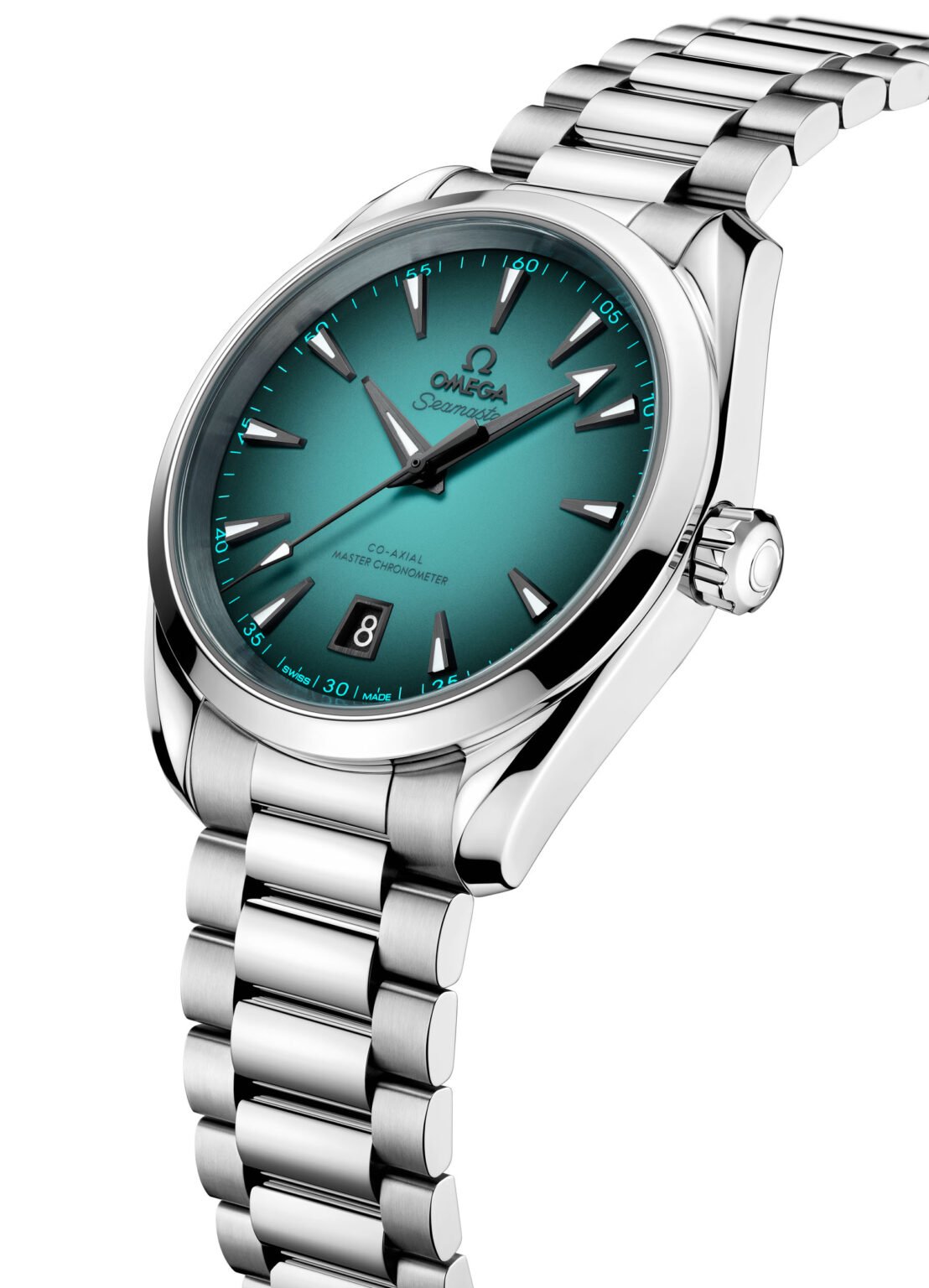 New: Omega Seamaster Aqua Terra With Gradient Turquoise Dial