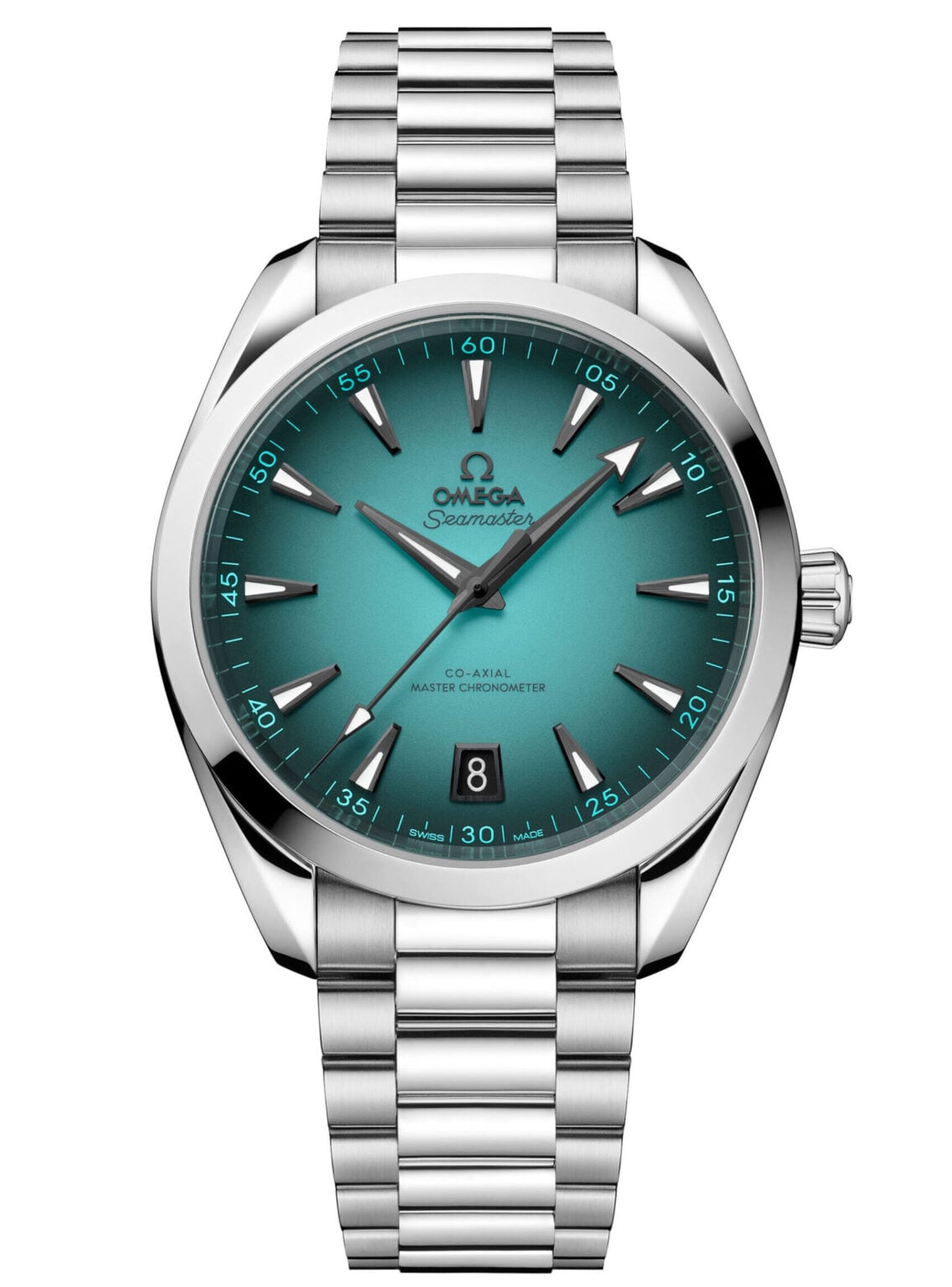 New: Omega Seamaster Aqua Terra With Gradient Turquoise Dial