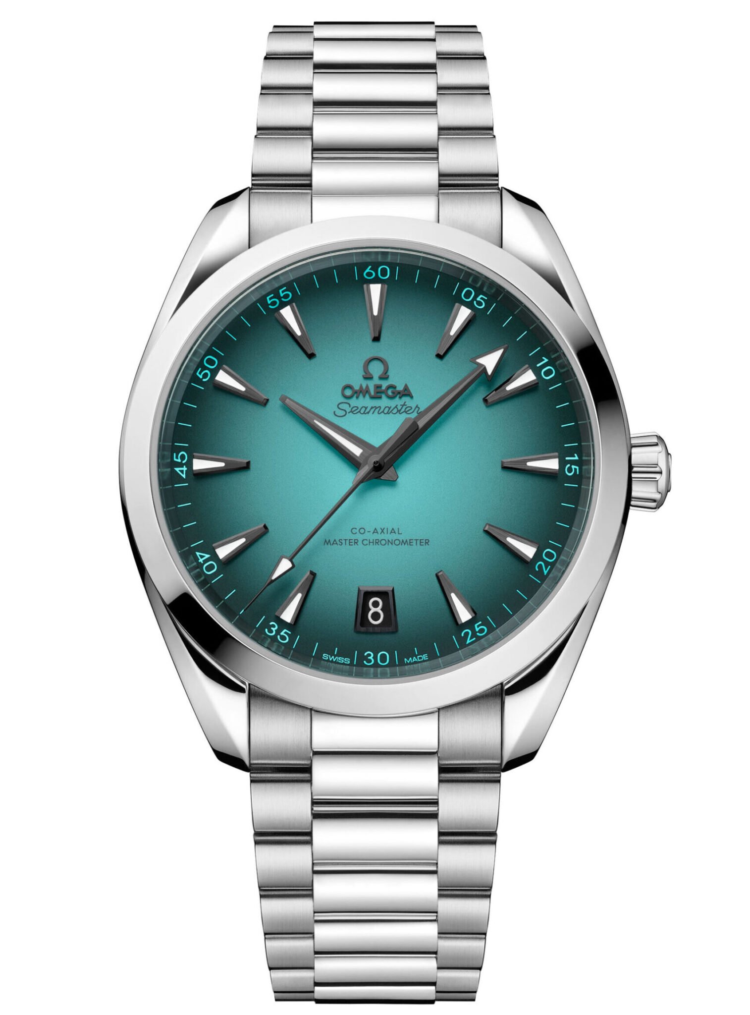 New: Omega Seamaster Aqua Terra With Gradient Turquoise Dial