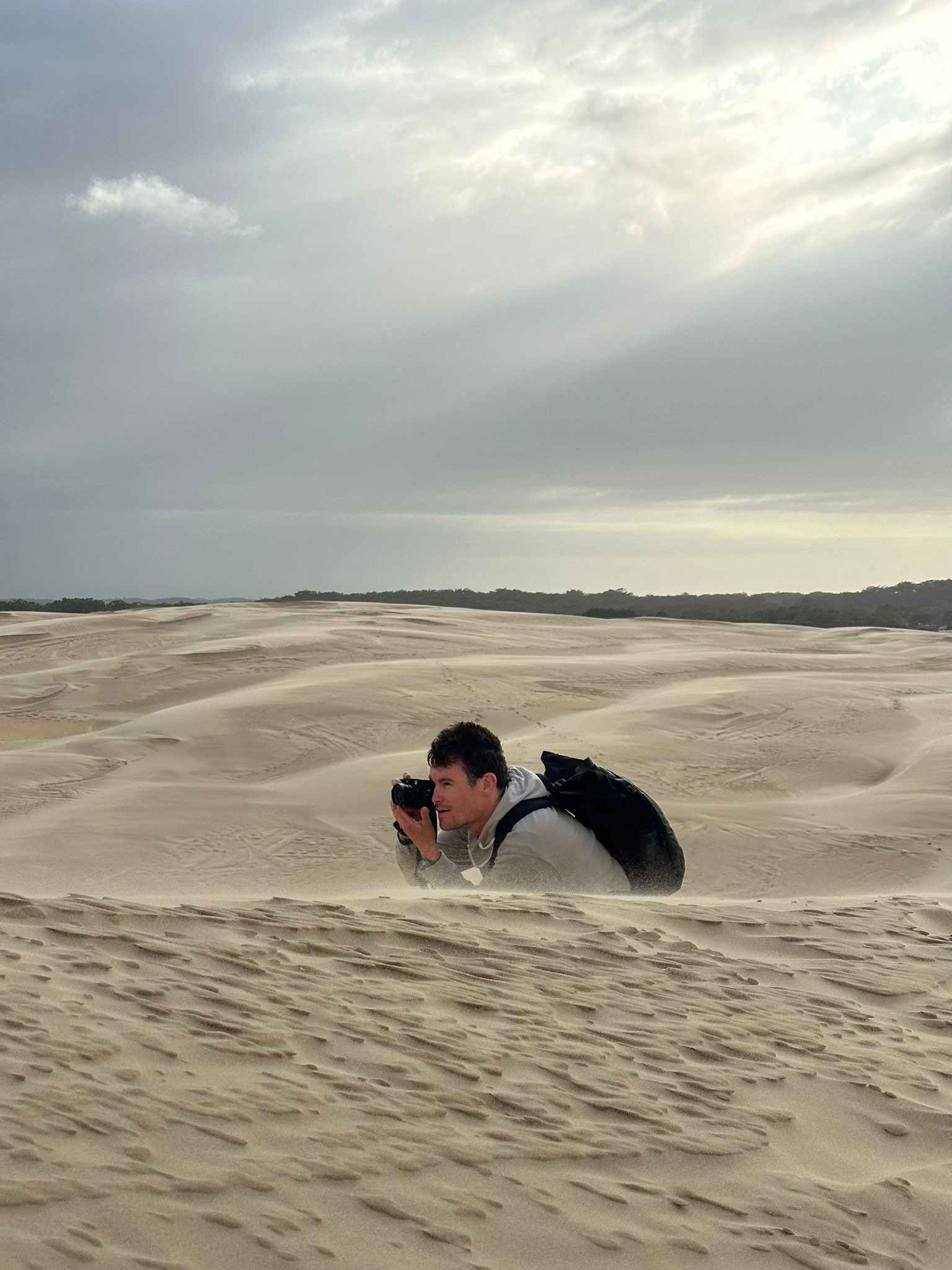 Photographing Giant Dunes With The IWC RAAF Pilot's Watch