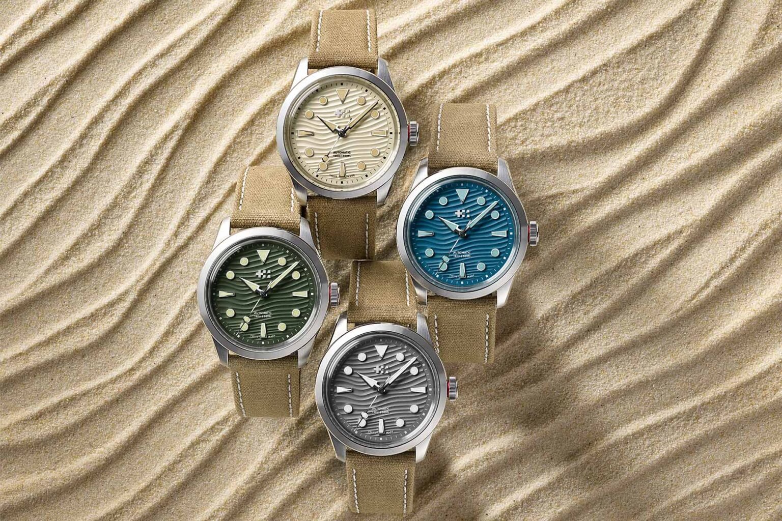 【F】 The Updated Christopher Ward C65 Dune Aeolian Collection