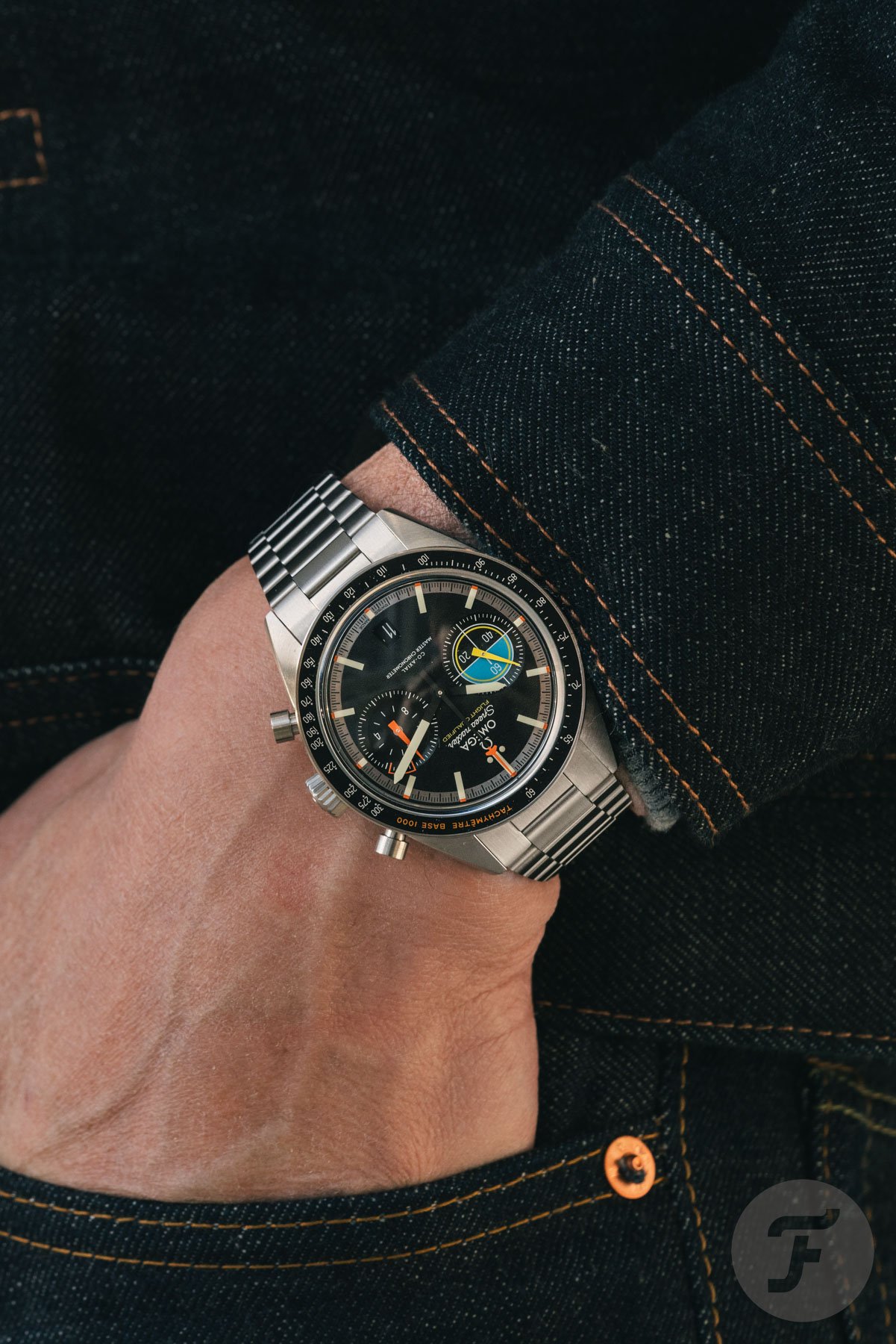 【F】 The Multicolored Omega Speedmaster Pilot Flight Qualified