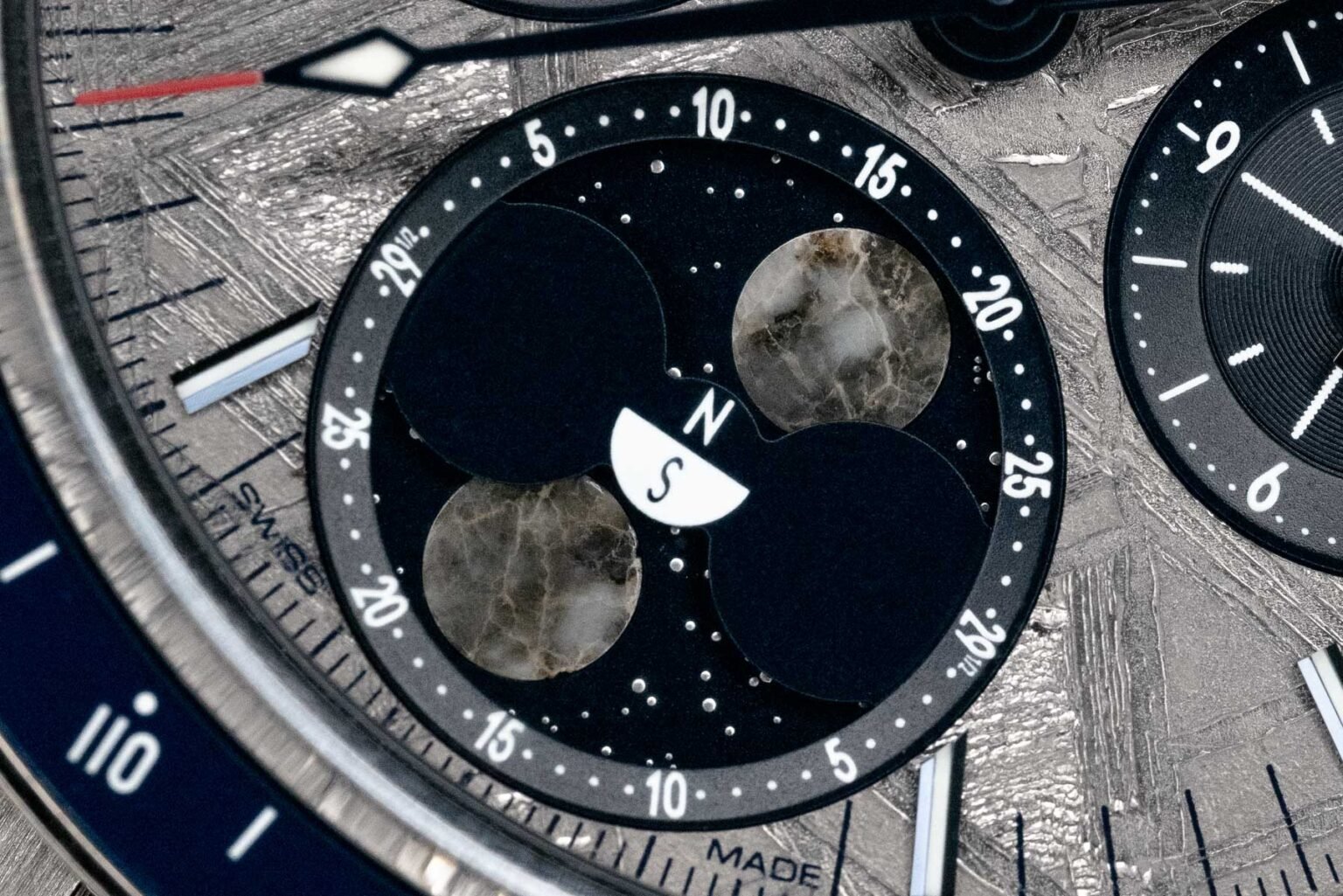 The New Omega Speedmaster Moonphase Meteorite Watches!