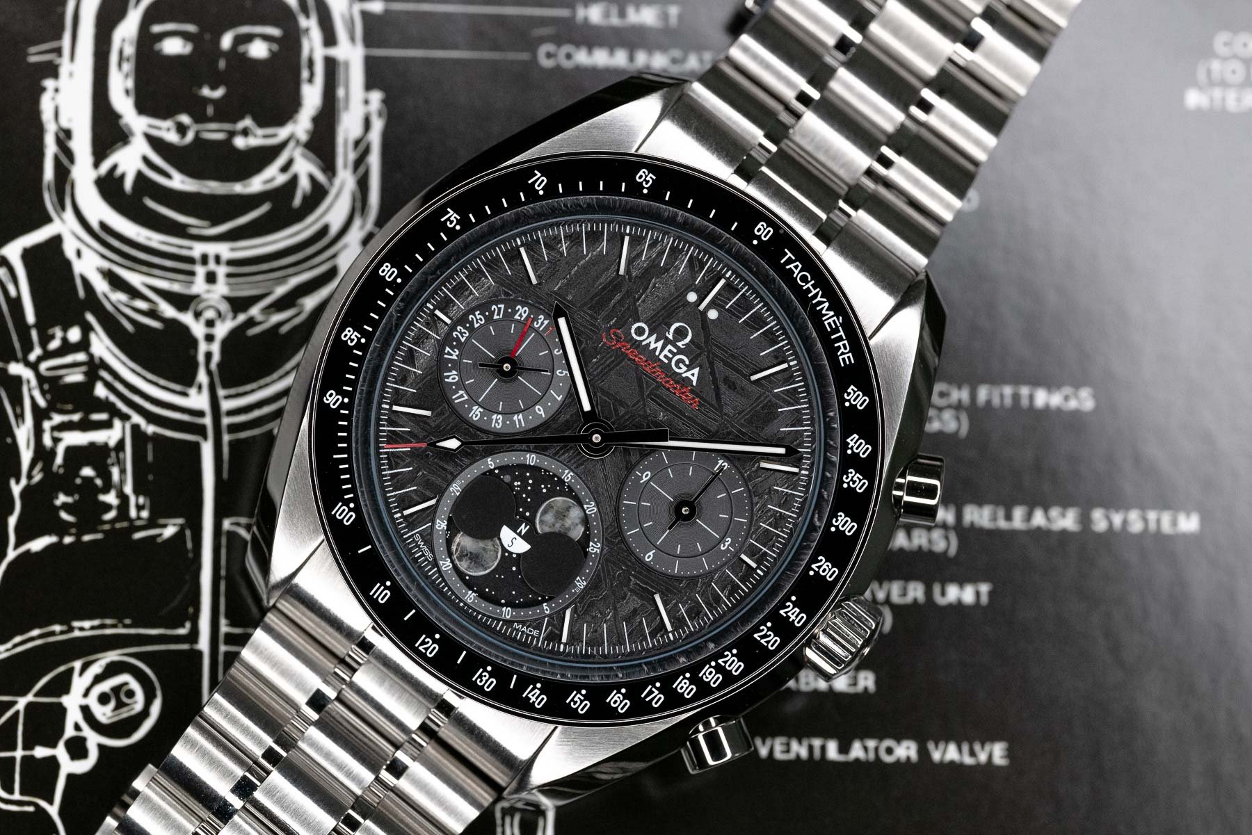 【F】Omega Speedmaster Moonphase Vs. JLC Master Control