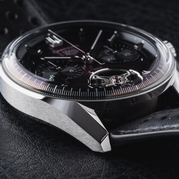 【F】TAG Heuer Carrera Chronograph Glassbox In Smoky Purple