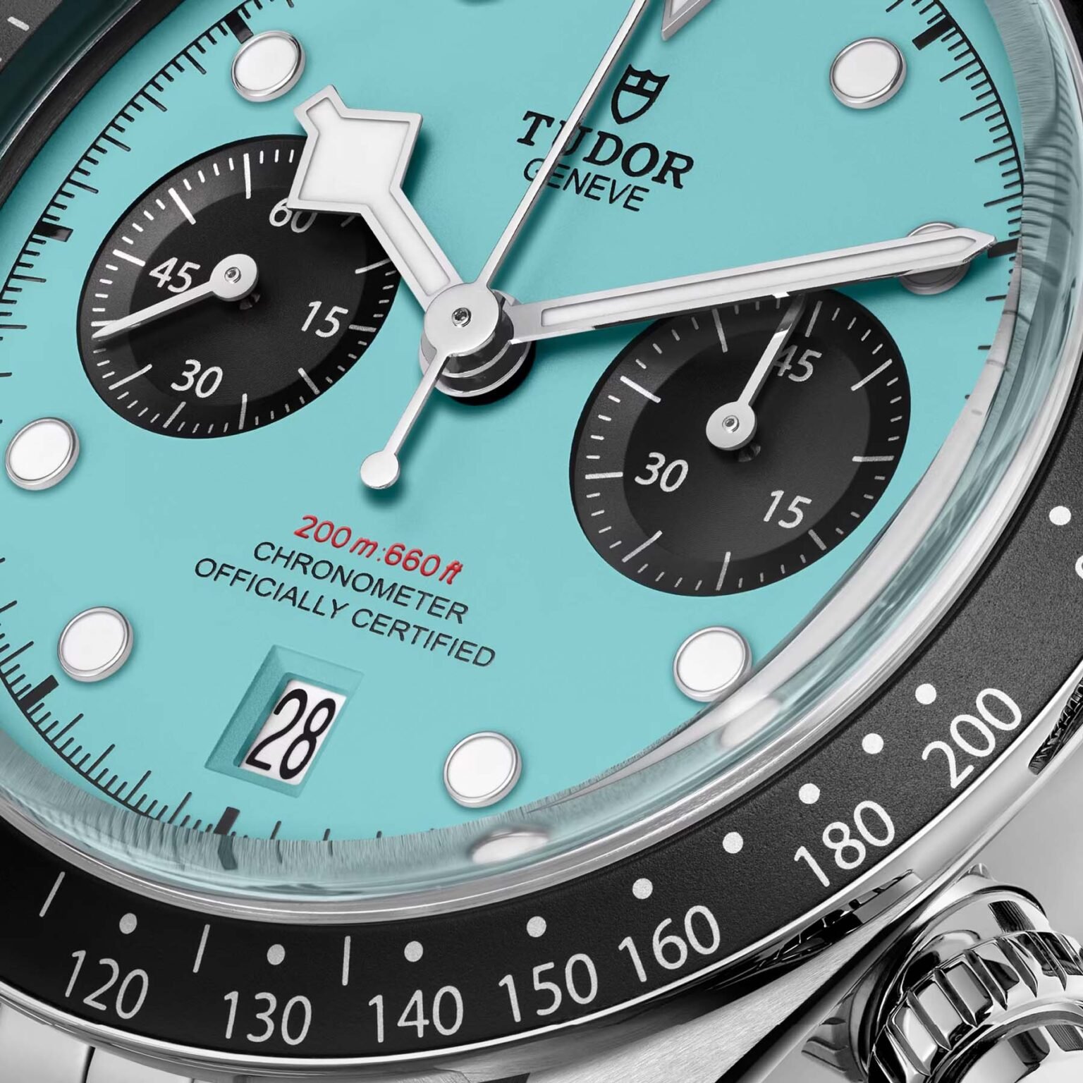 【F】Tudor Introduces the Black Bay Chrono "Flamingo Blue"