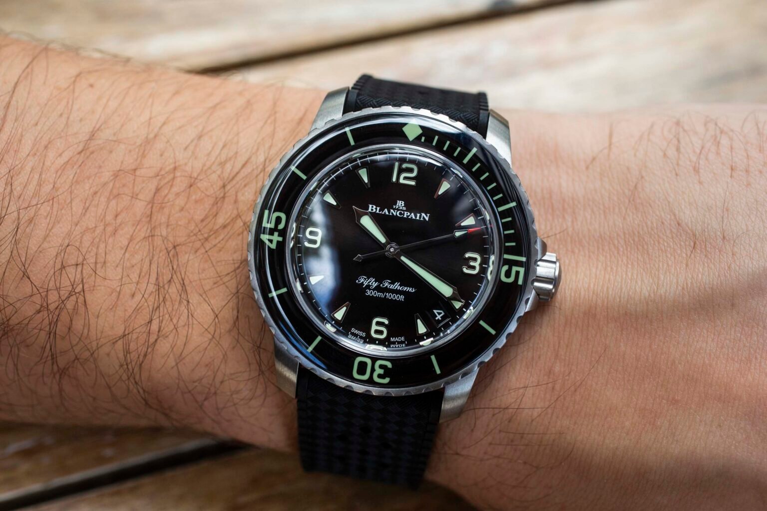 【F】Taking The Blancpain Fifty Fathoms Into The Ocean