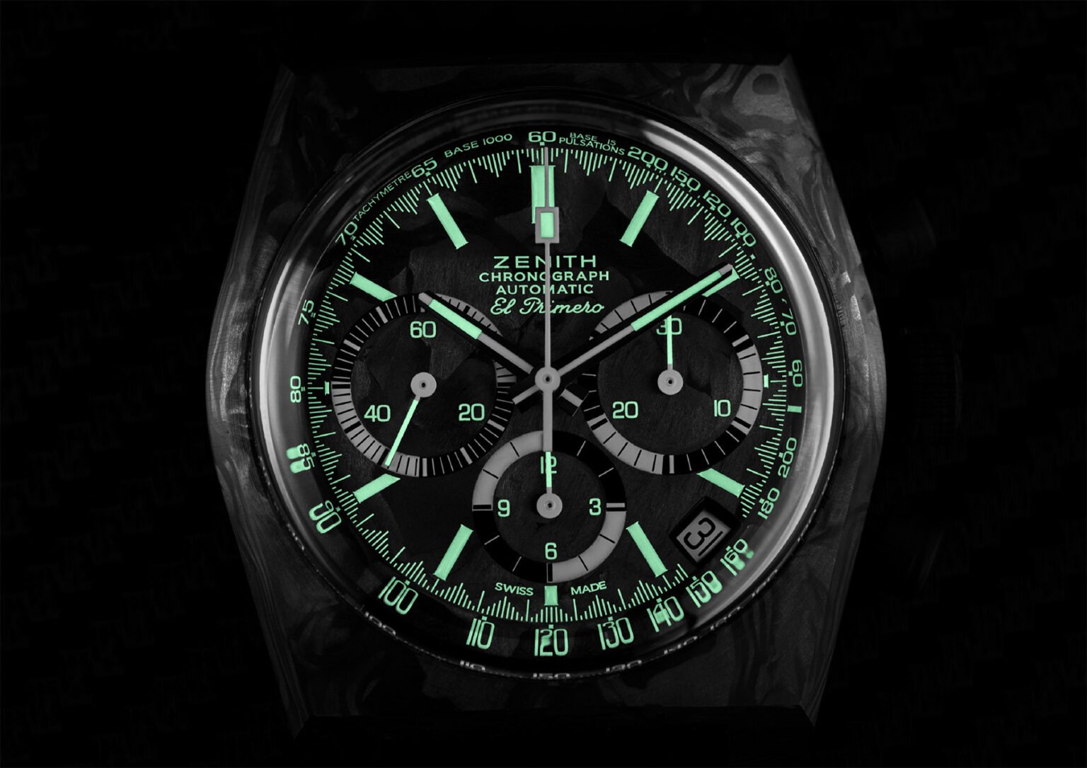 New: Zenith Chronomaster Revival A3818 "Cover Girl Carbon"