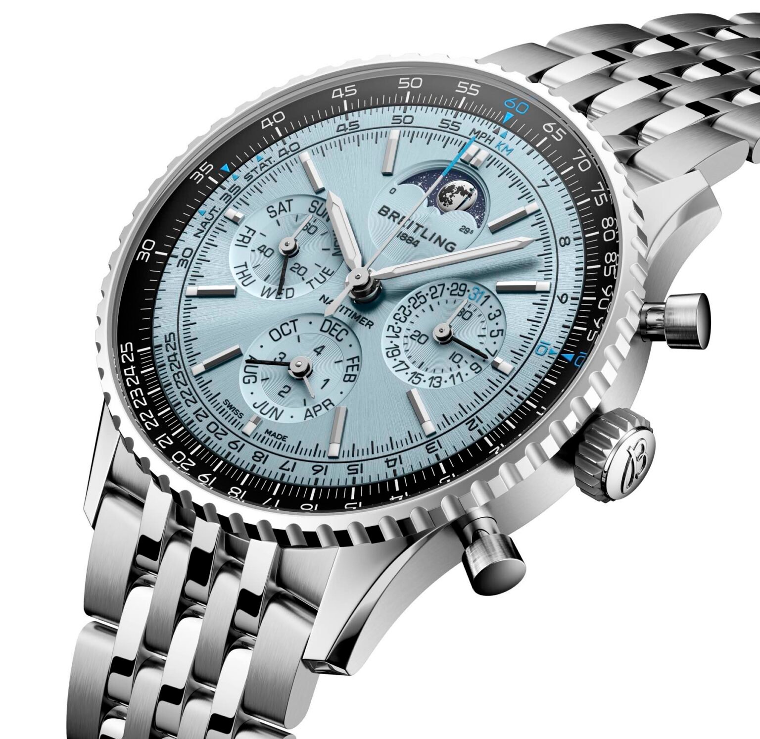 New: Breitling Navitimer B19 Chronograph 43 Perpetual Calendar