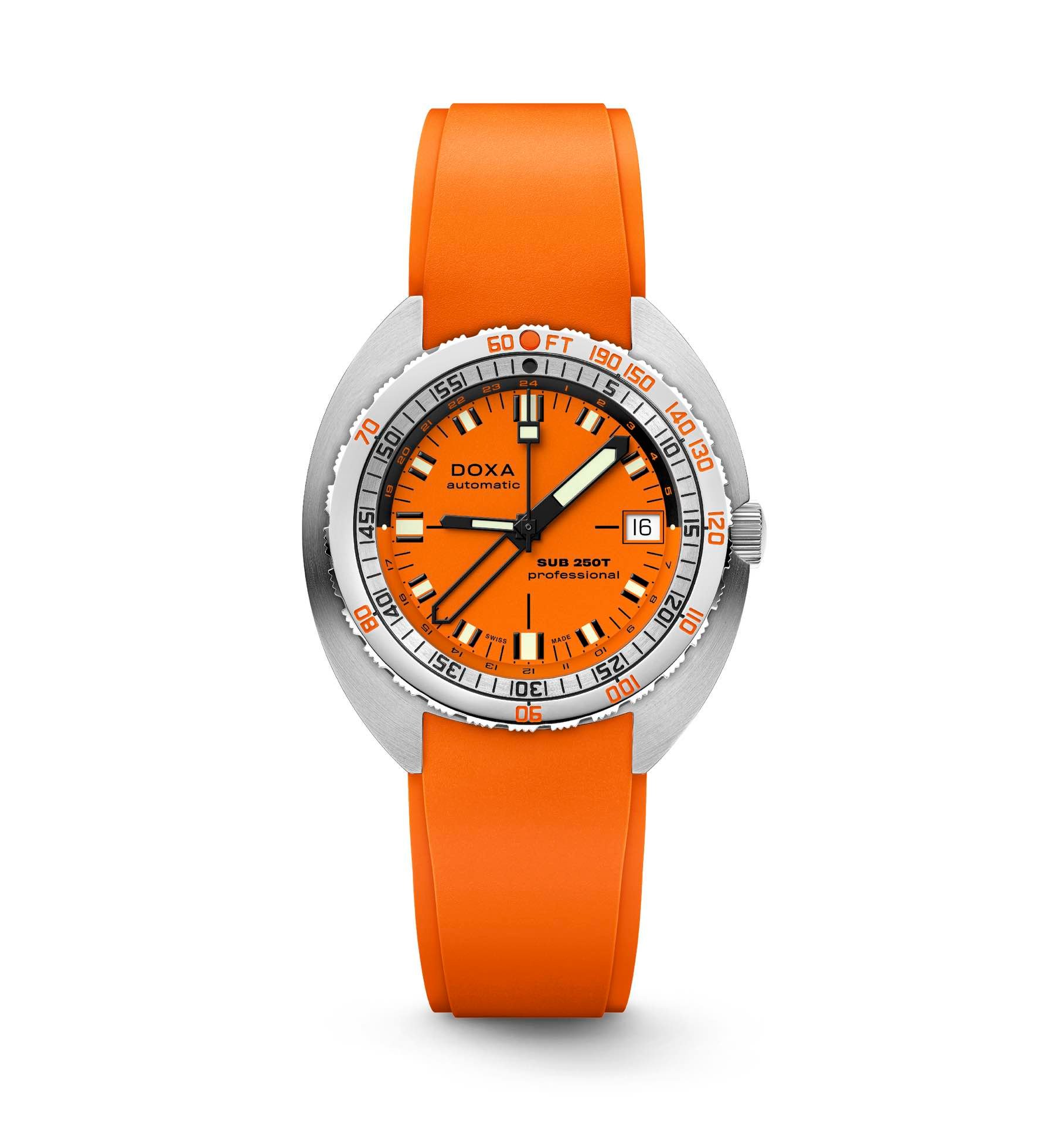 【F】 New: Doxa Sub 250T GMT — Dive Across Time Zones