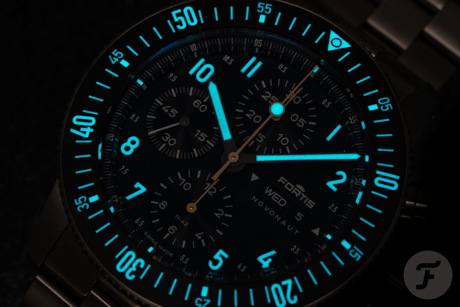 【F】 Hands-On: The New Fortis Novonaut N-42 Titanium Legacy