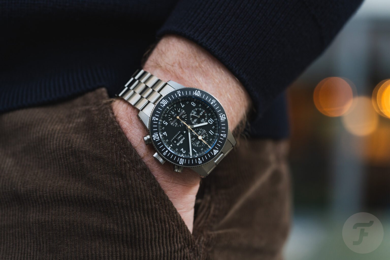 【F】 Hands-On: The New Fortis Novonaut N-42 Titanium Legacy