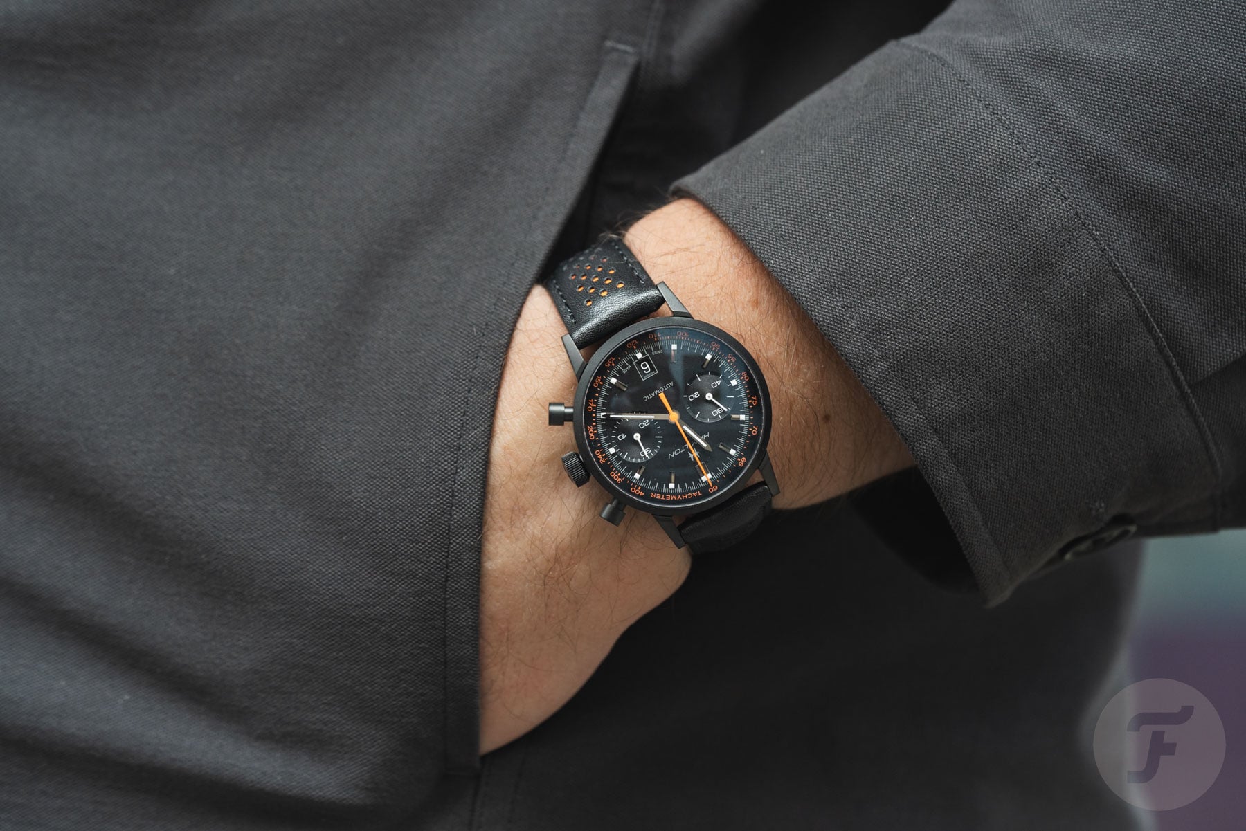 Hands-On: A Stealthy Trio Of Hamilton Intra-Matic Auto Chronos