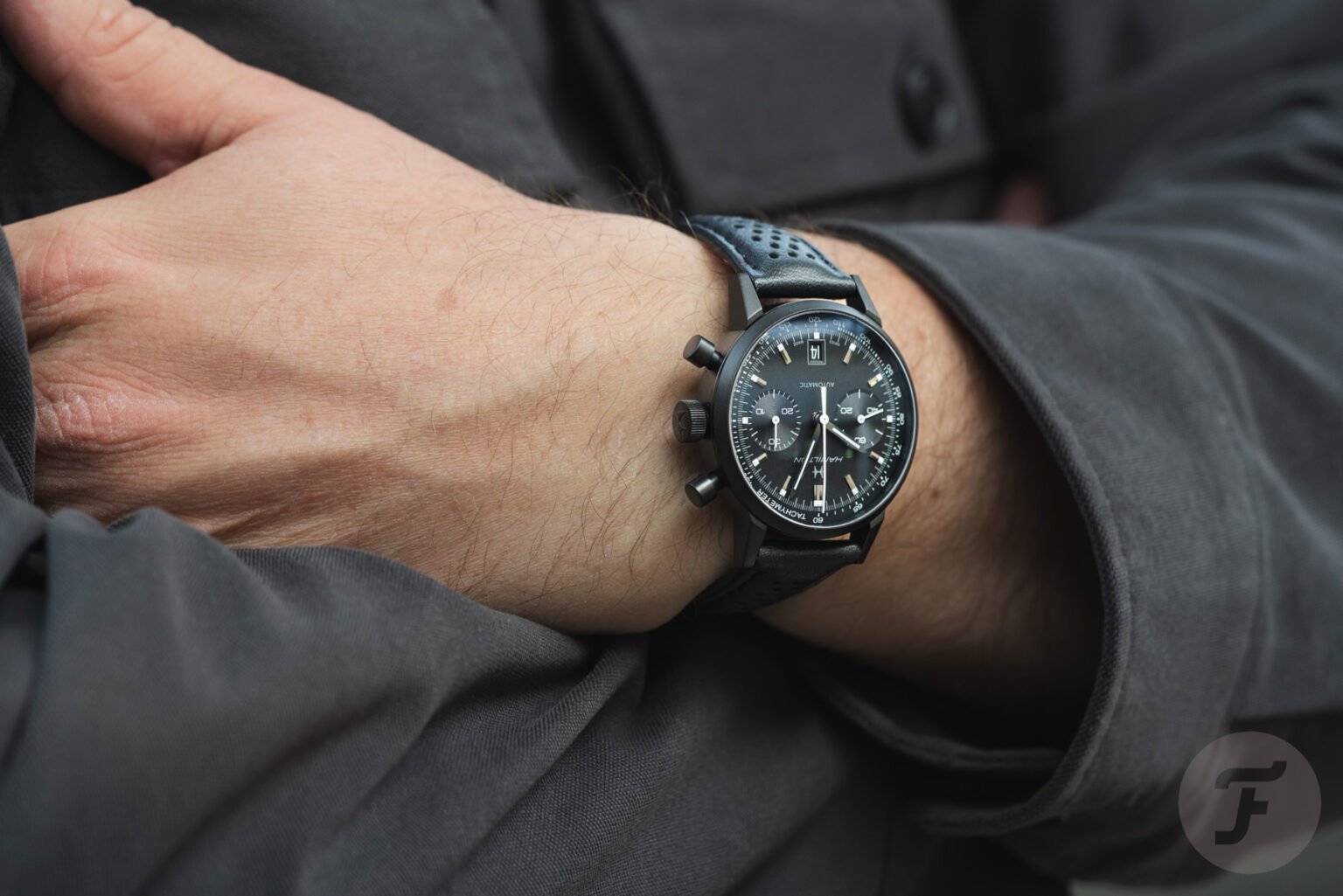 Hands-On: A Stealthy Trio Of Hamilton Intra-Matic Auto Chronos
